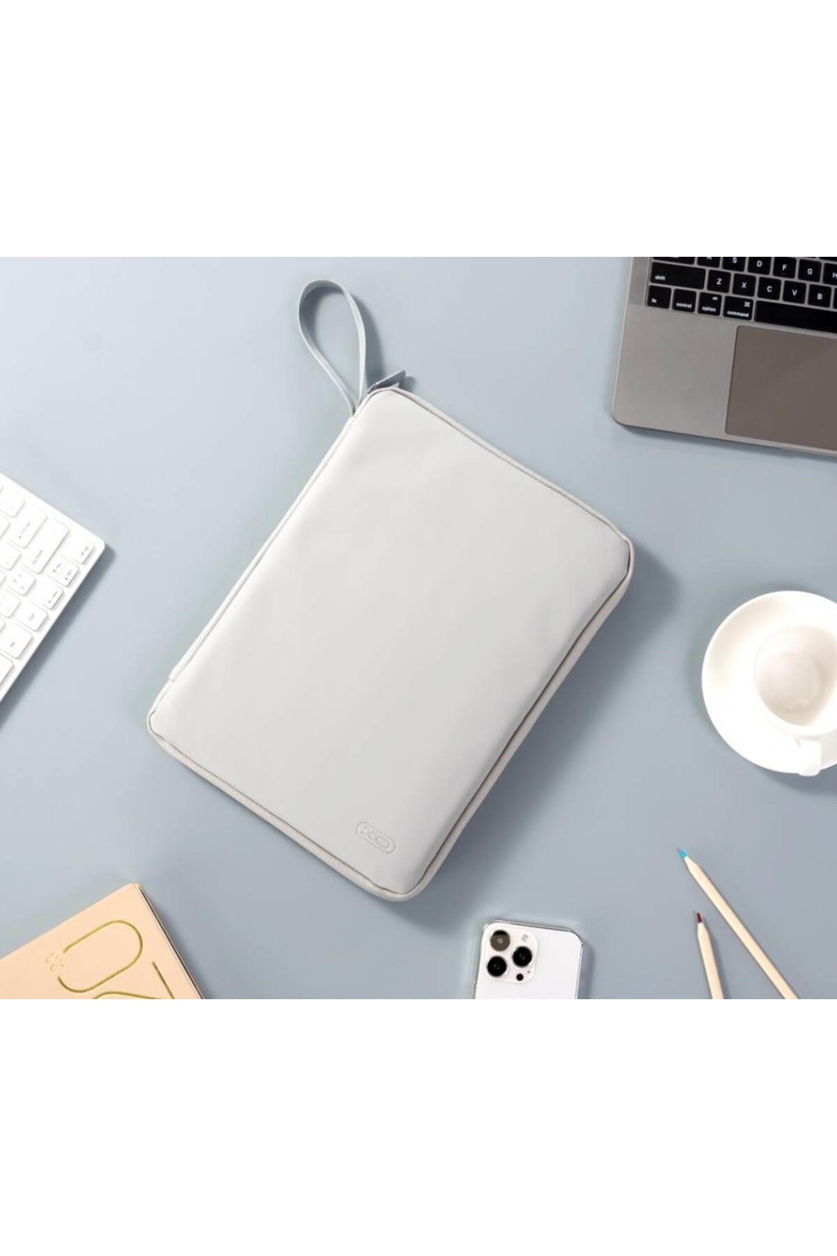 Dost CB03 12.9 Inç Su Geçirmez Gri Soft Tablet Çantası - Fiyatı, Yorumları