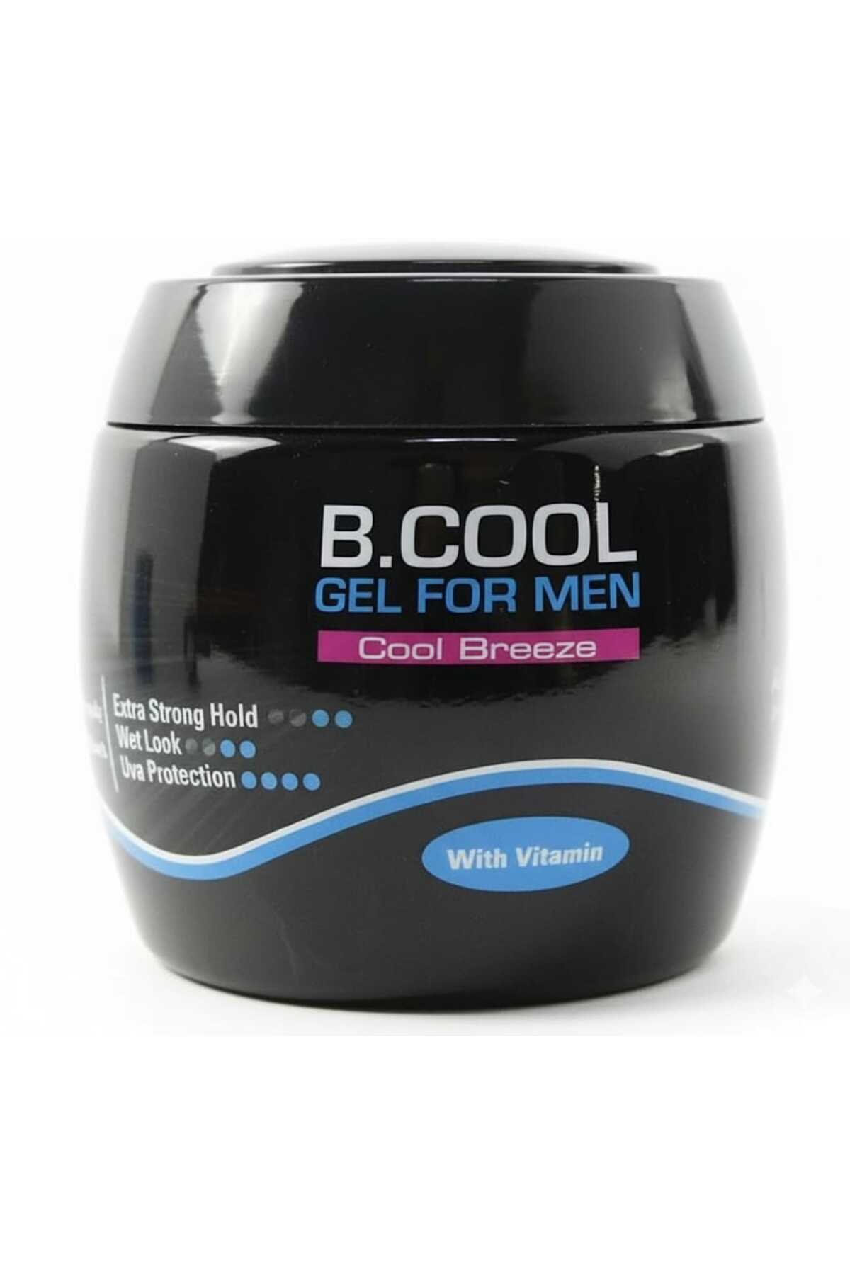 B-Cool جل الشعر من بي كول للشعر المجعد والخشن والناعم، 1 لتر- ترينديول
