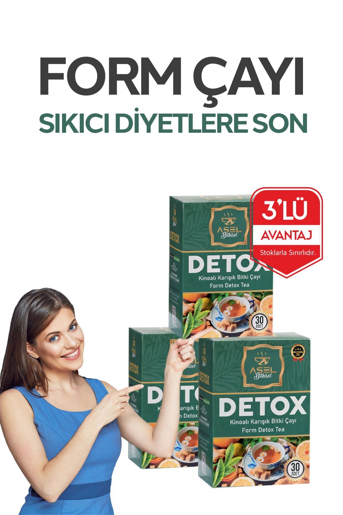 ASEL BİTKİSEL Detox Çayı Bitki Çayı. Form - Fiyatı, Yorumları