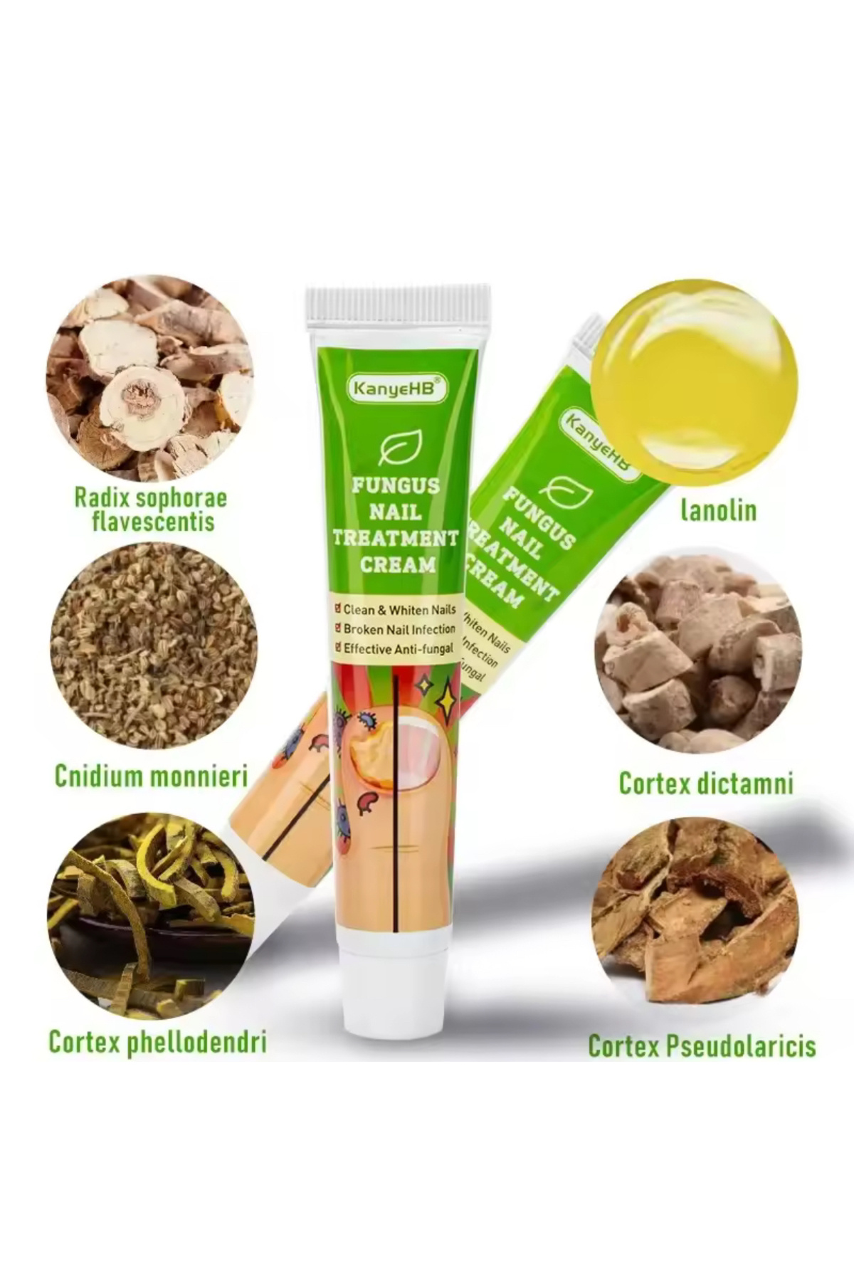 KanyeHB Fungal Nail Treatment Cream – Anti-Fungal Nail Repair Ointment ...