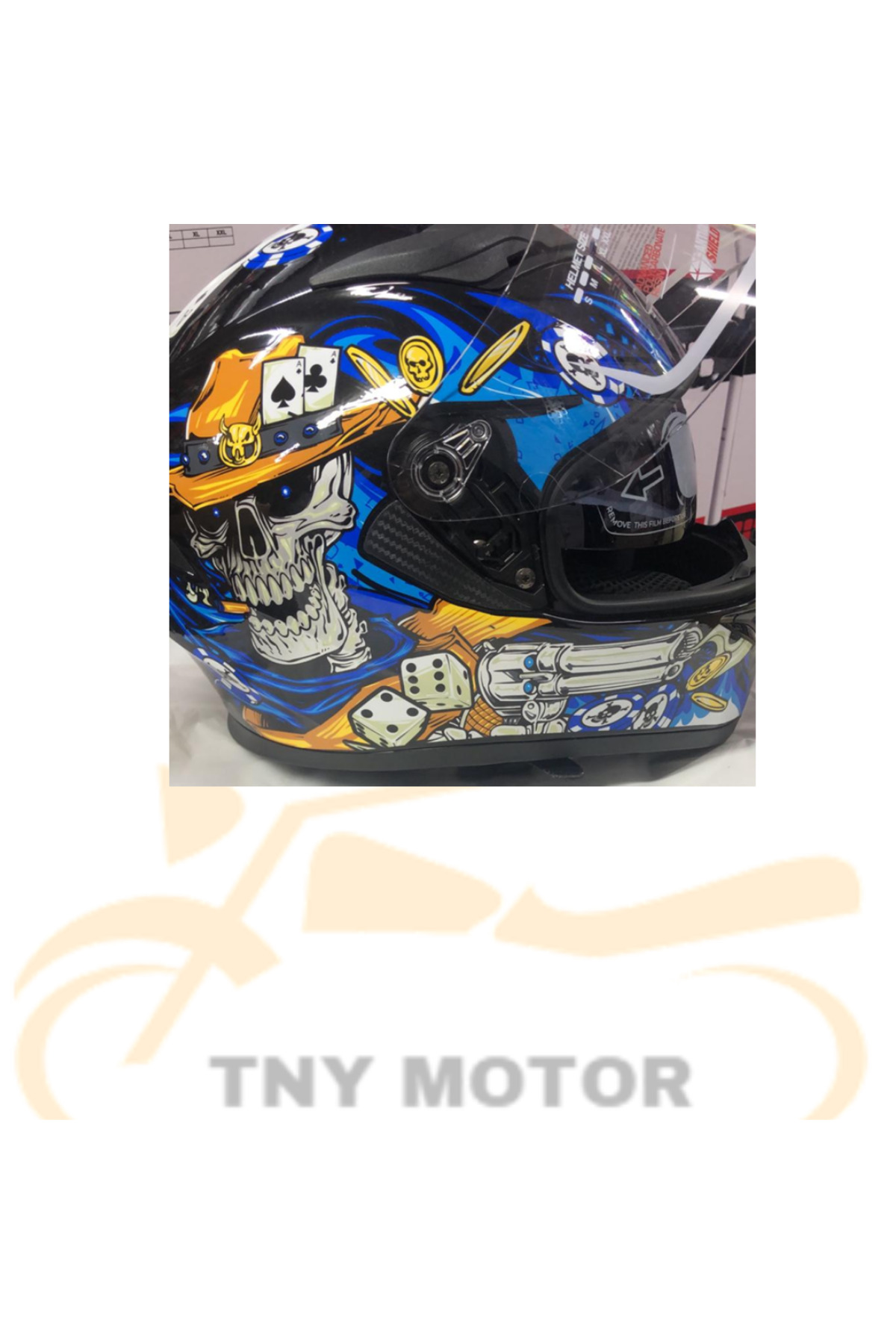 LSS Helmets LSS Kuru Kafa Desenli Full Face Kask - Fiyatı, Yorumları