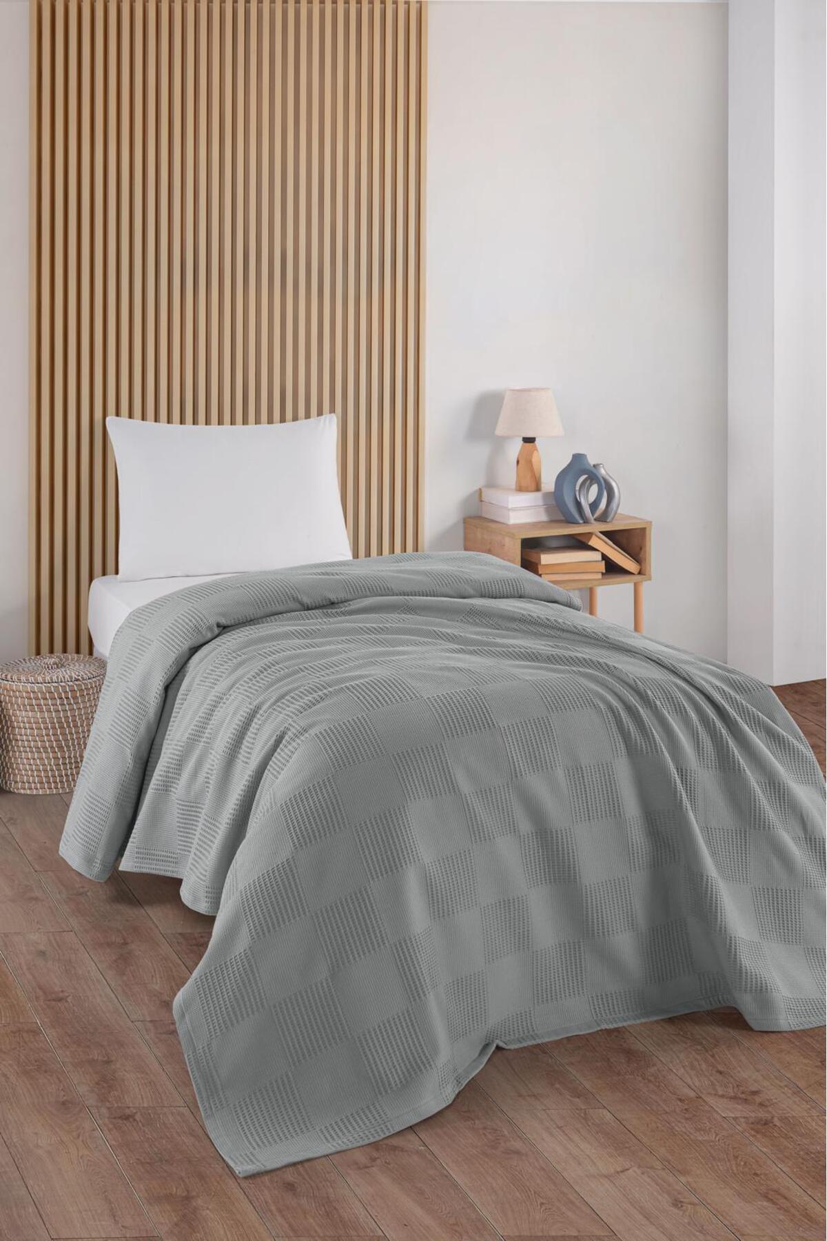 TEXTİLEGARDEN TEK KİŞİLİK PİKE WAFFLE DESEN PİKE PREMİUM PİKE160*220 ...