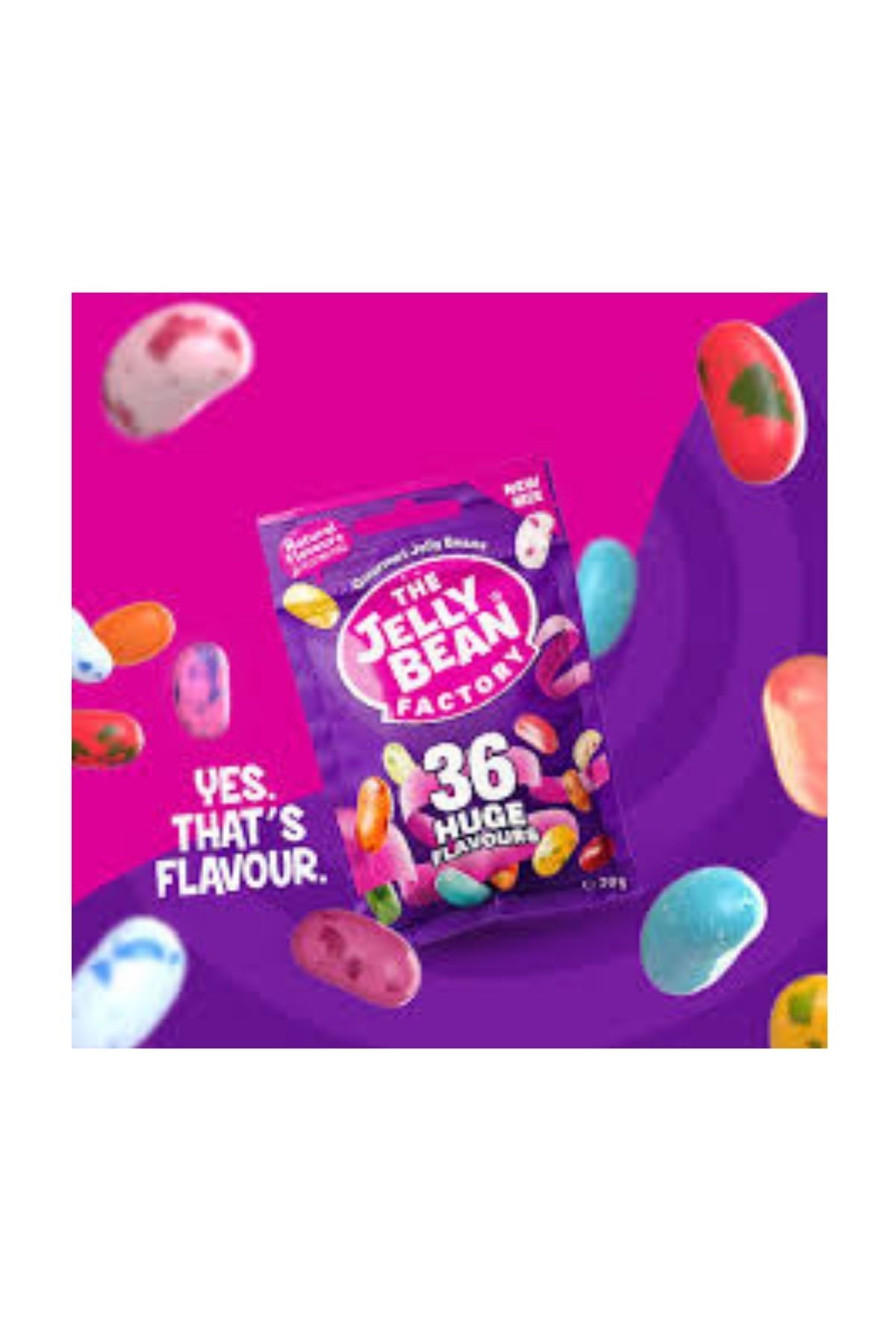 Jelly Bean The Factory 36 Huge Flavours Karışık Meyve Aromalı (113g ...