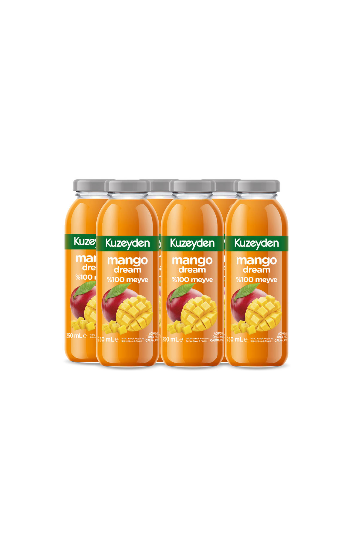 KUZEYDEN %100 Meyve Mango Dream (6x250ml) - Fiyatı, Yorumları