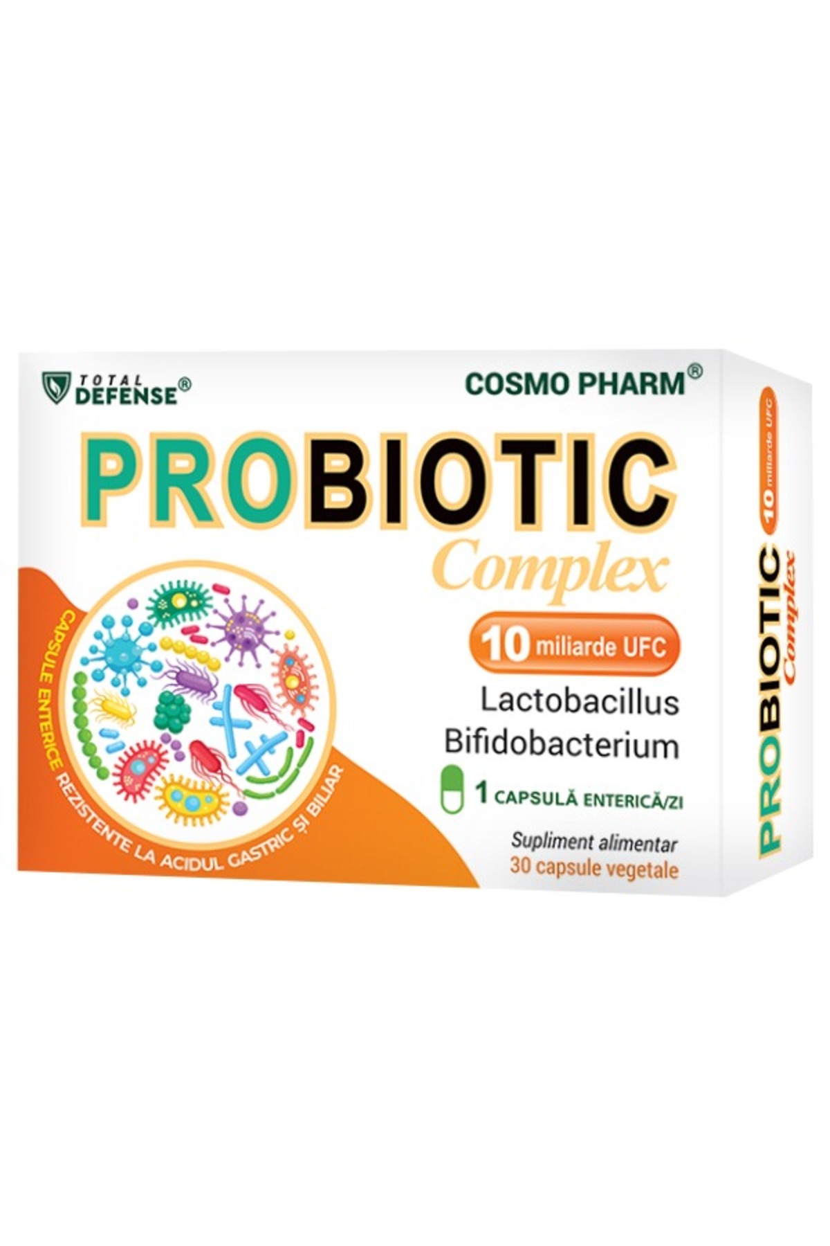 Cosmopharm Probiotic Complex - Natural probiotics for restoring ...