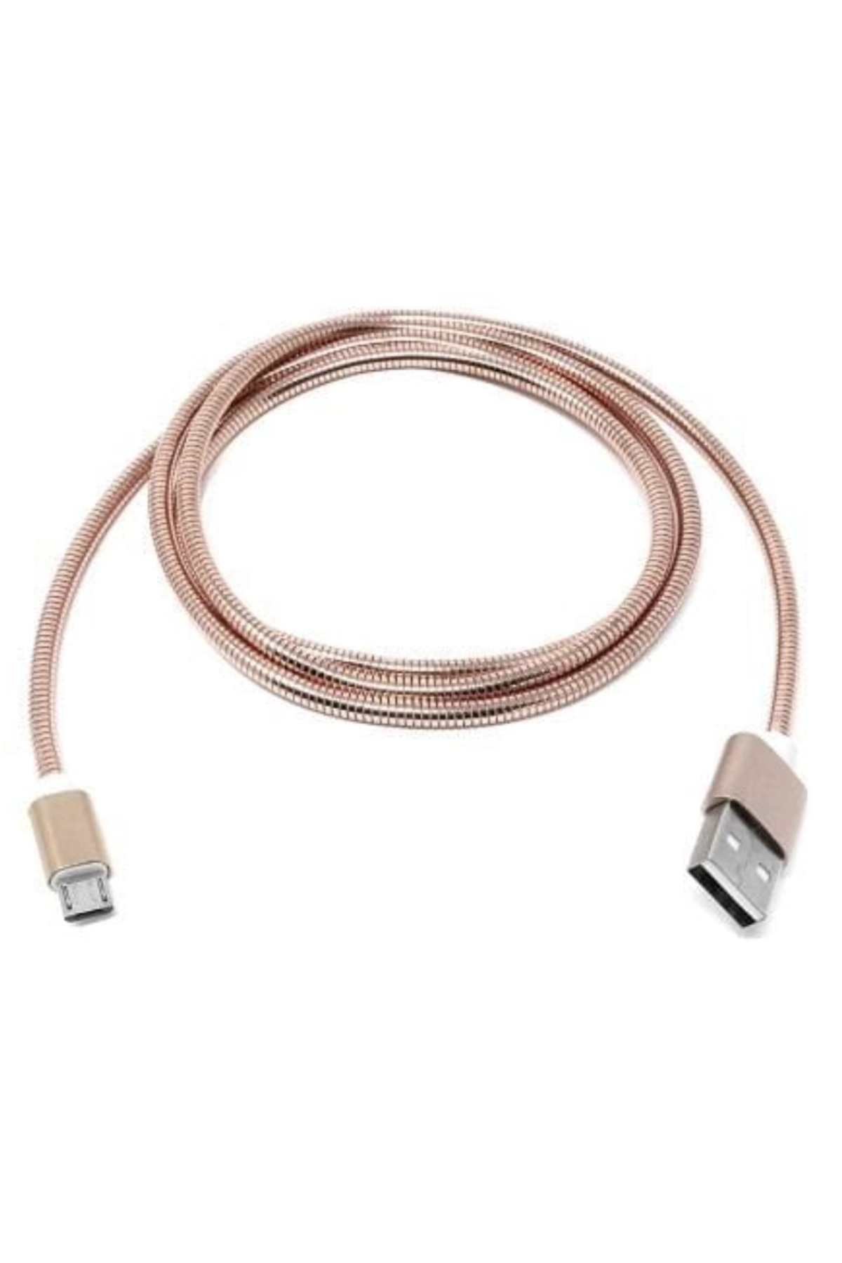 yollayenilensin Mikro USB Data Şarj Metal Kablo, Hızlı Şarj, 1 Metre ...