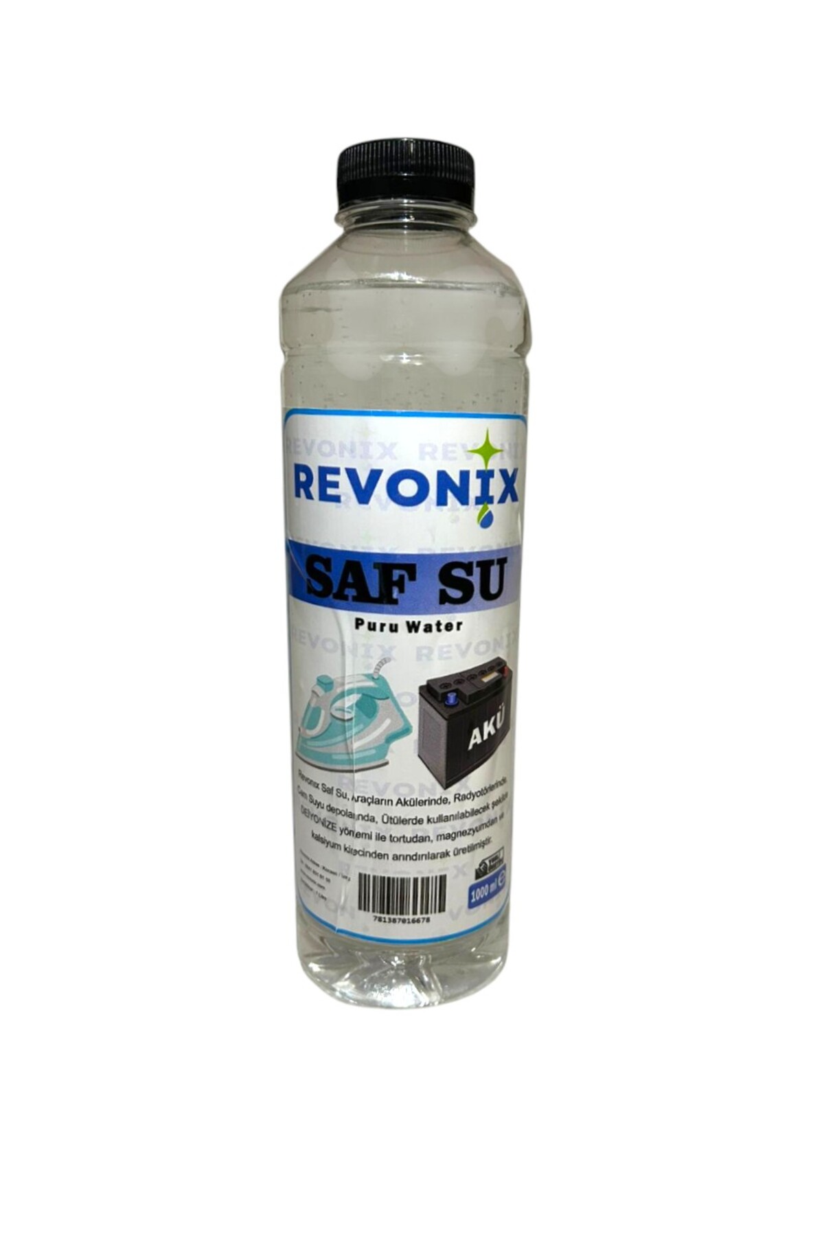 Revonix Saf Su, Akü Suyu, Ütü Suyu, Motor Soğutma Suyu Cam Temizleme ...