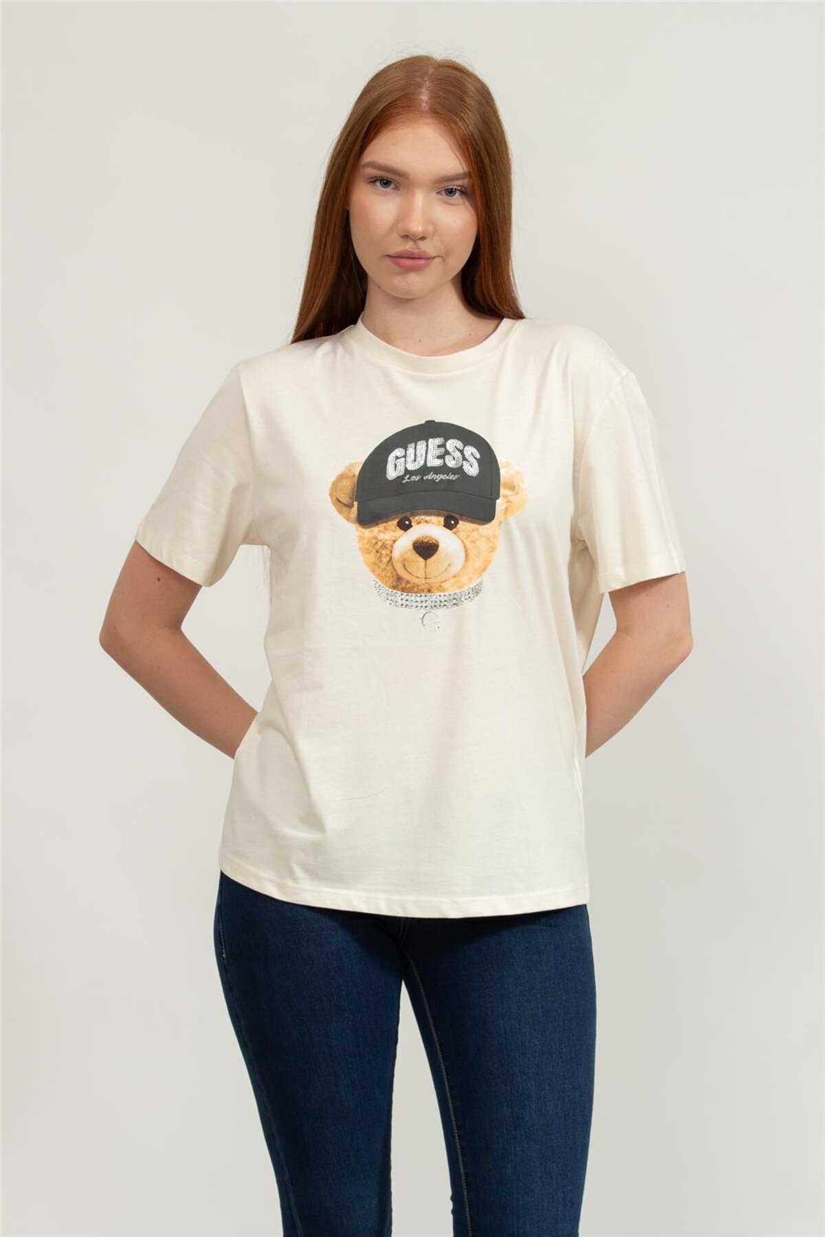 Guess Teddy Kadın Aktif Regular Fit T-Shirt - Fiyatı, Yorumları