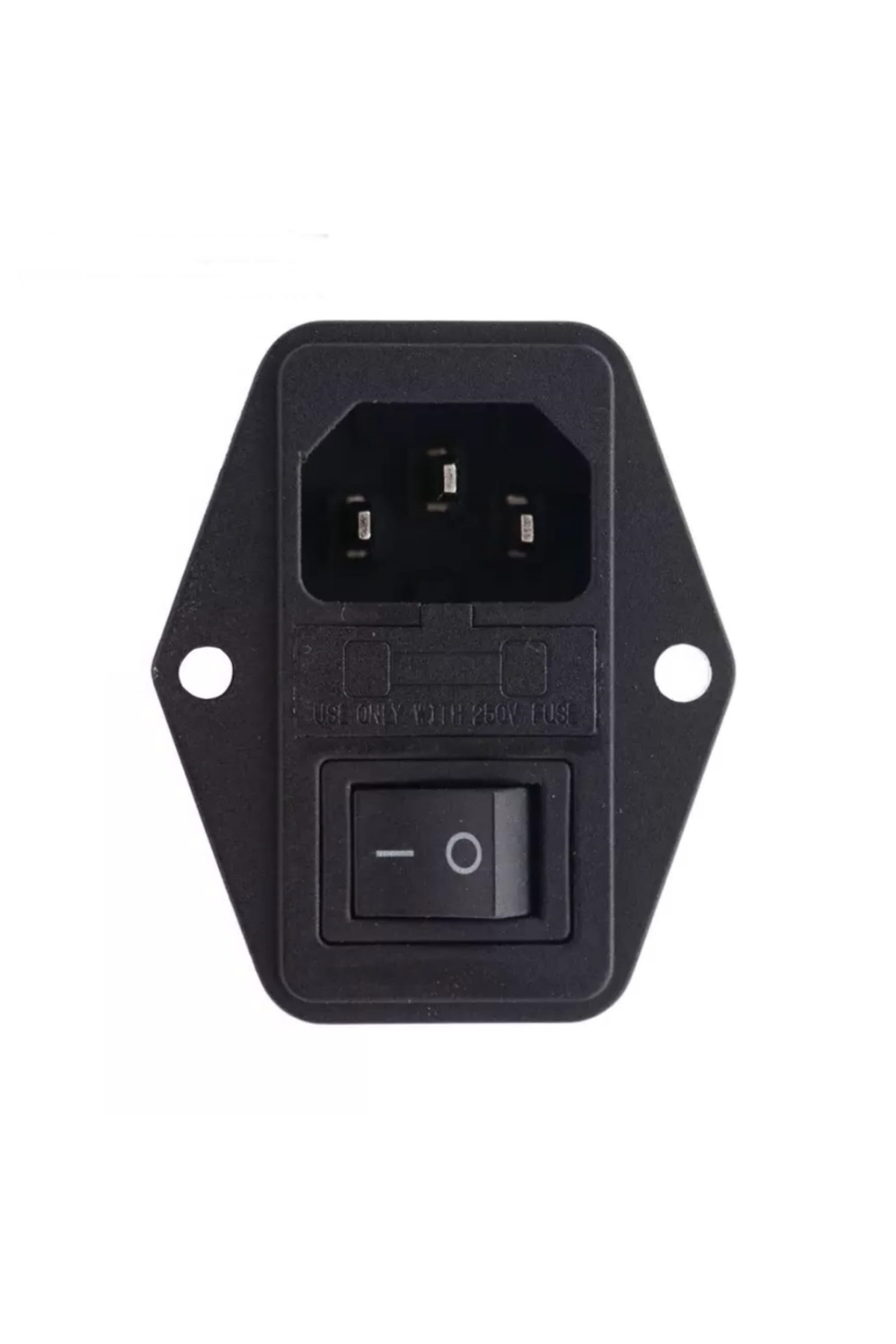 Genel Markalar MR-214 POWER SOKET ERKEK ANAHTARLI + FUSELİ KULAKLI ...