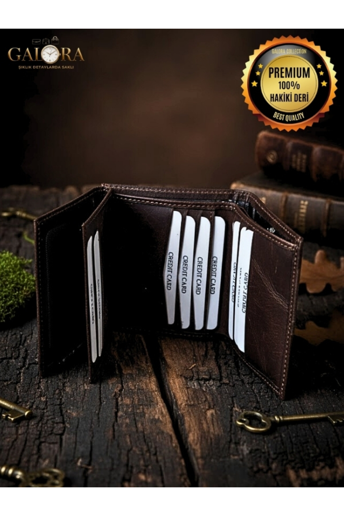 GALORA Premium Leather Fold Forte - Hakiki Deri Hıgh Quality Erkek ...