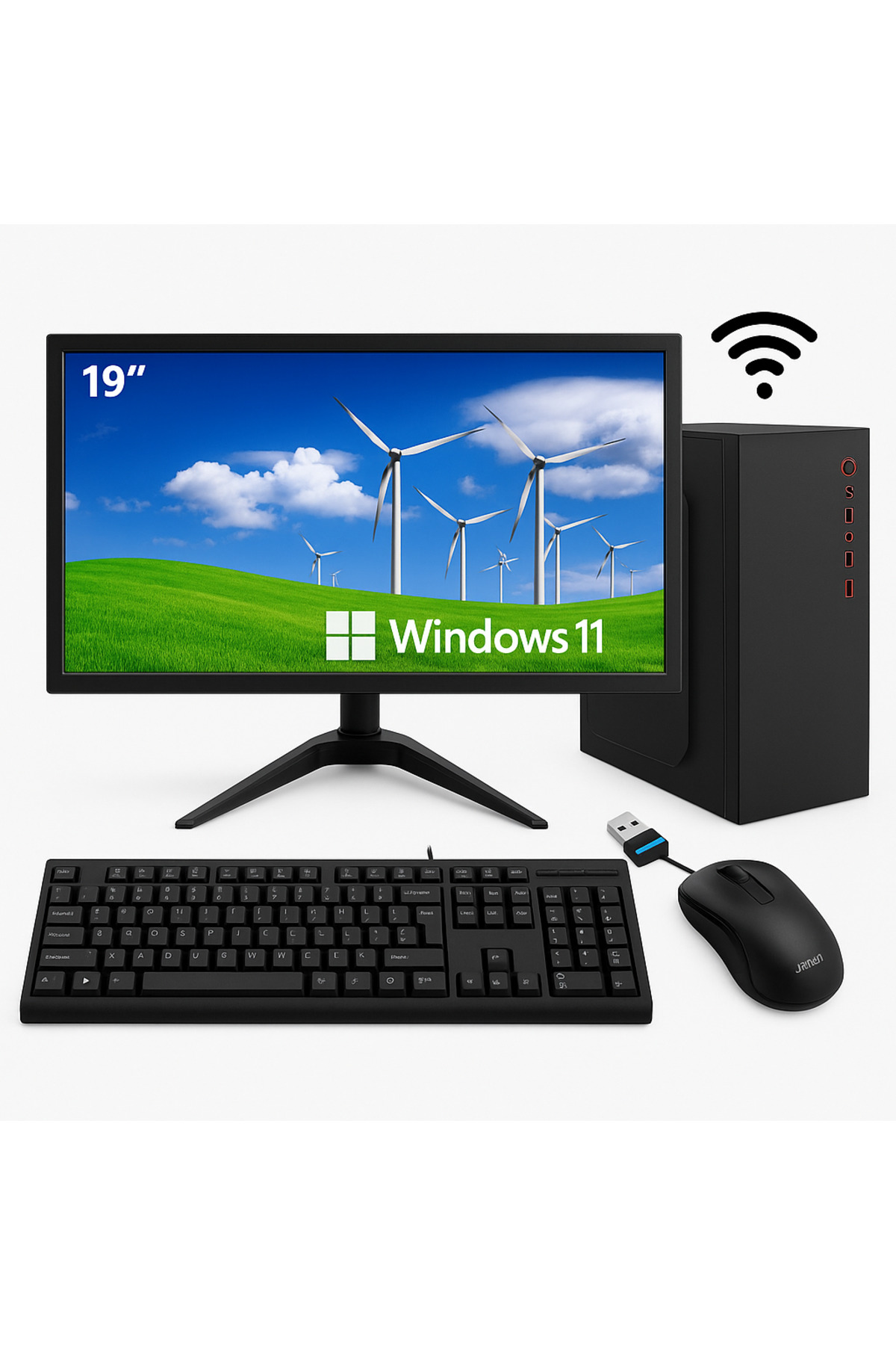 arestech intel İ5 7500 16 GB Ram 256 GB SSD Windows 11 Full Set ...