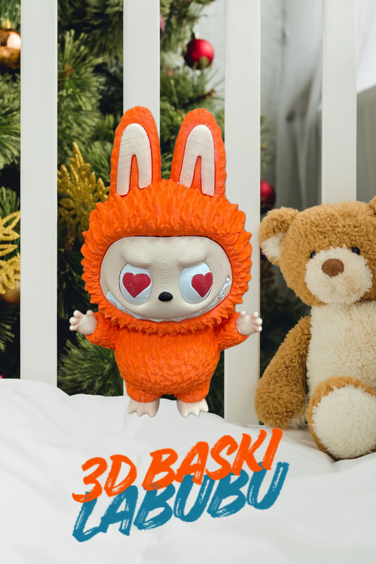 ESENLİWE Labubu the Monsters Big ınto Have A seat 3d Printer Baskı ...