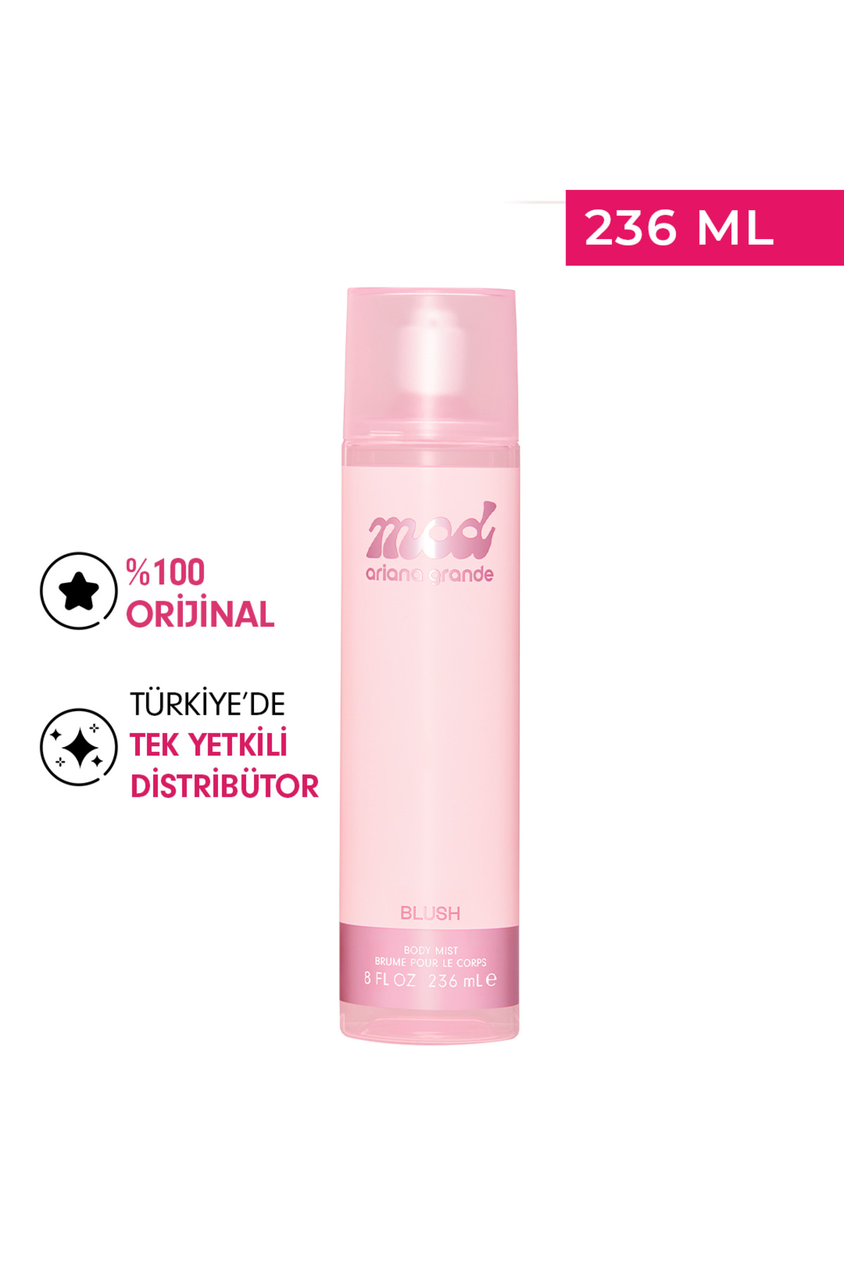 Ariana Grande MOD Blush Body Mist 236 ml - Fiyatı, Yorumları