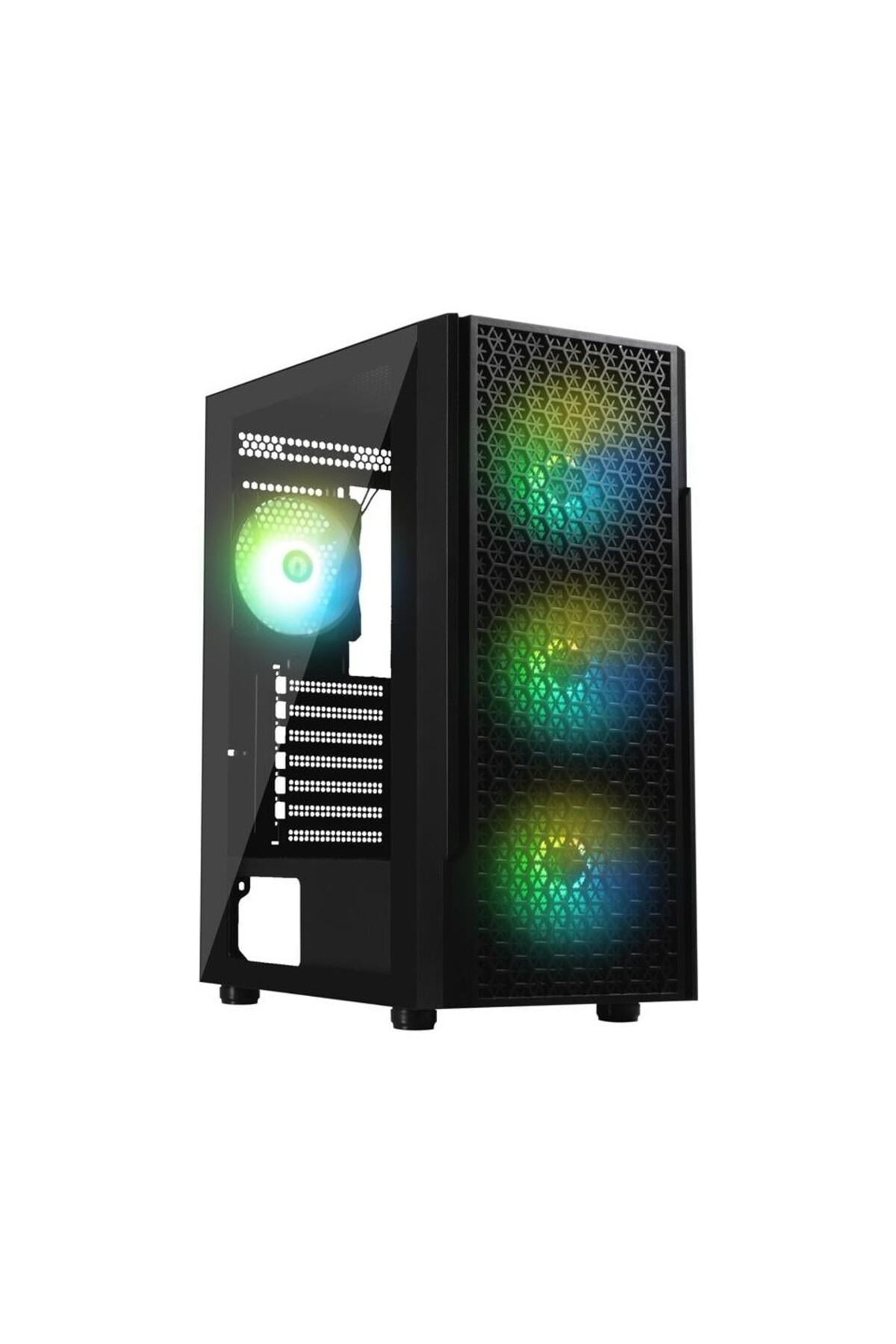 BitFenix Proton 4-120Mm Frgb Fan 600W 80 Plus Siyah 1-Usb3.0 2-Usb2.0 ...