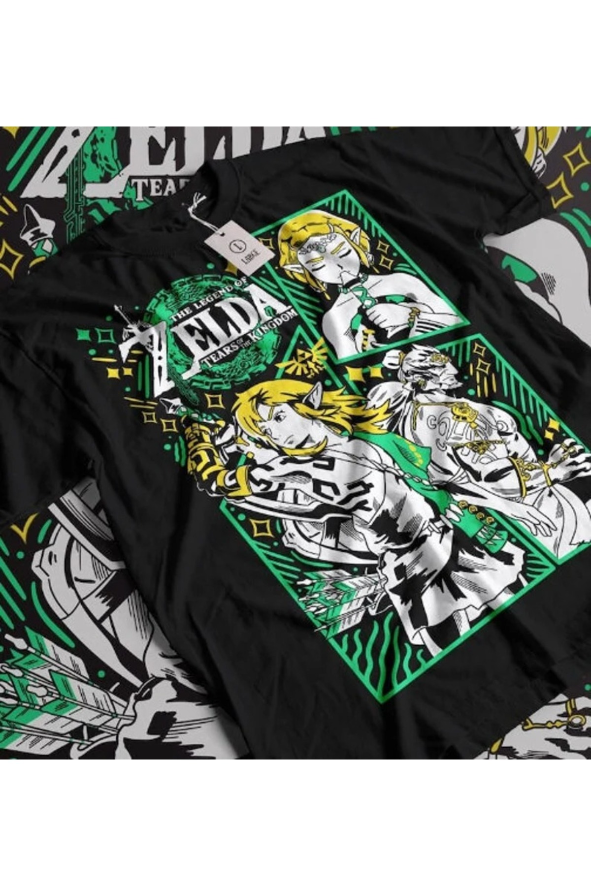 l'eivor The Legend of Zelda Baskılı Pamuk T-shirt - Fiyatı, Yorumları