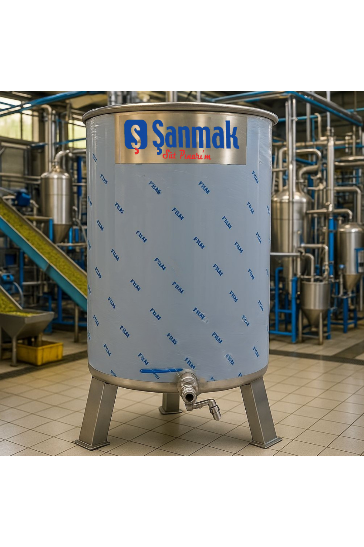 sanmak Zeytinyağı Depolama Tankı (Paslanmaz) 200 LT - Fiyatı, Yorumları