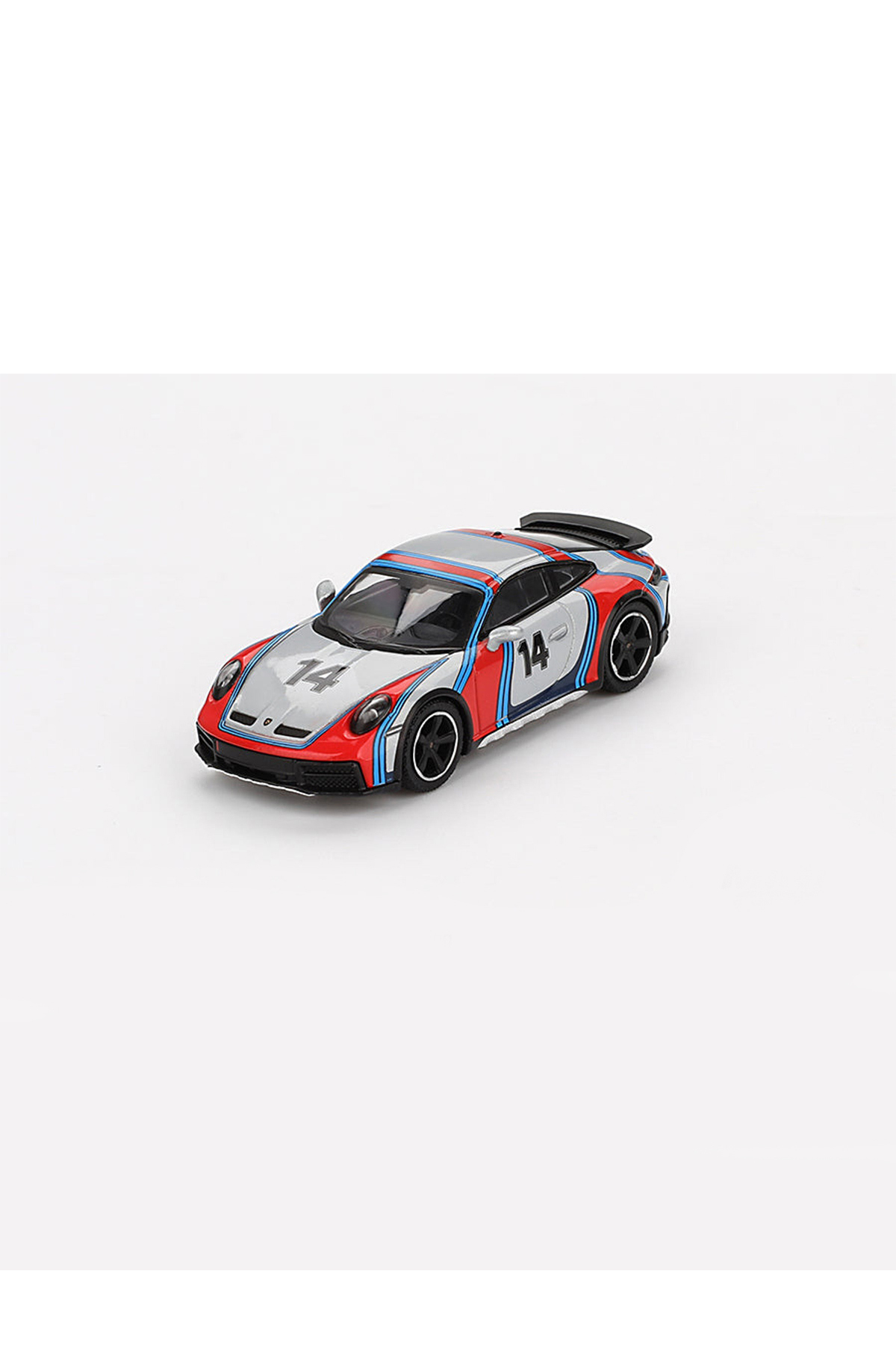 mini gt 1:64 2023 Porsche 911 992 DAKAR COUPE N 14 MARTINI RACING ...