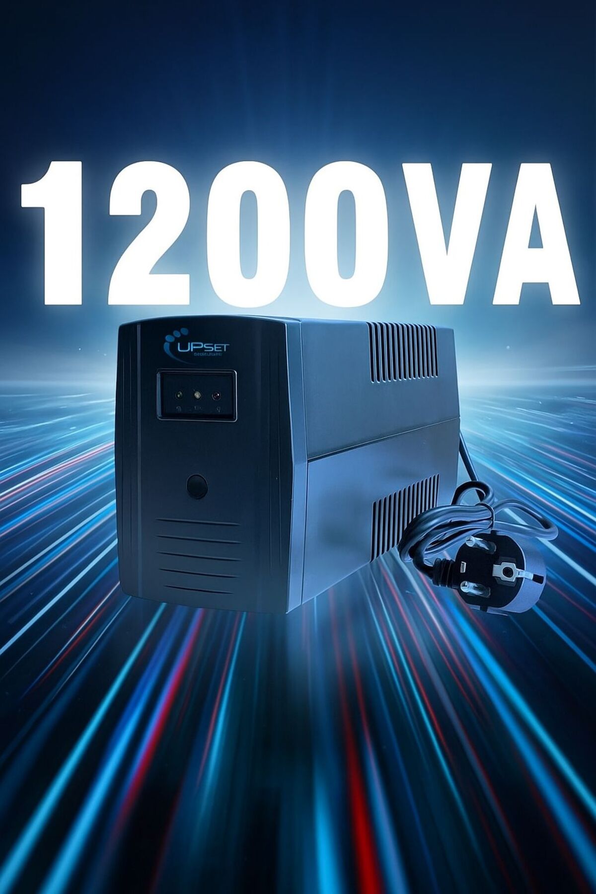 UPSET MA-1200 1200VA LİNE İNTERACTİVE 720w UPS Kesintisiz Güç Kaynağı ...