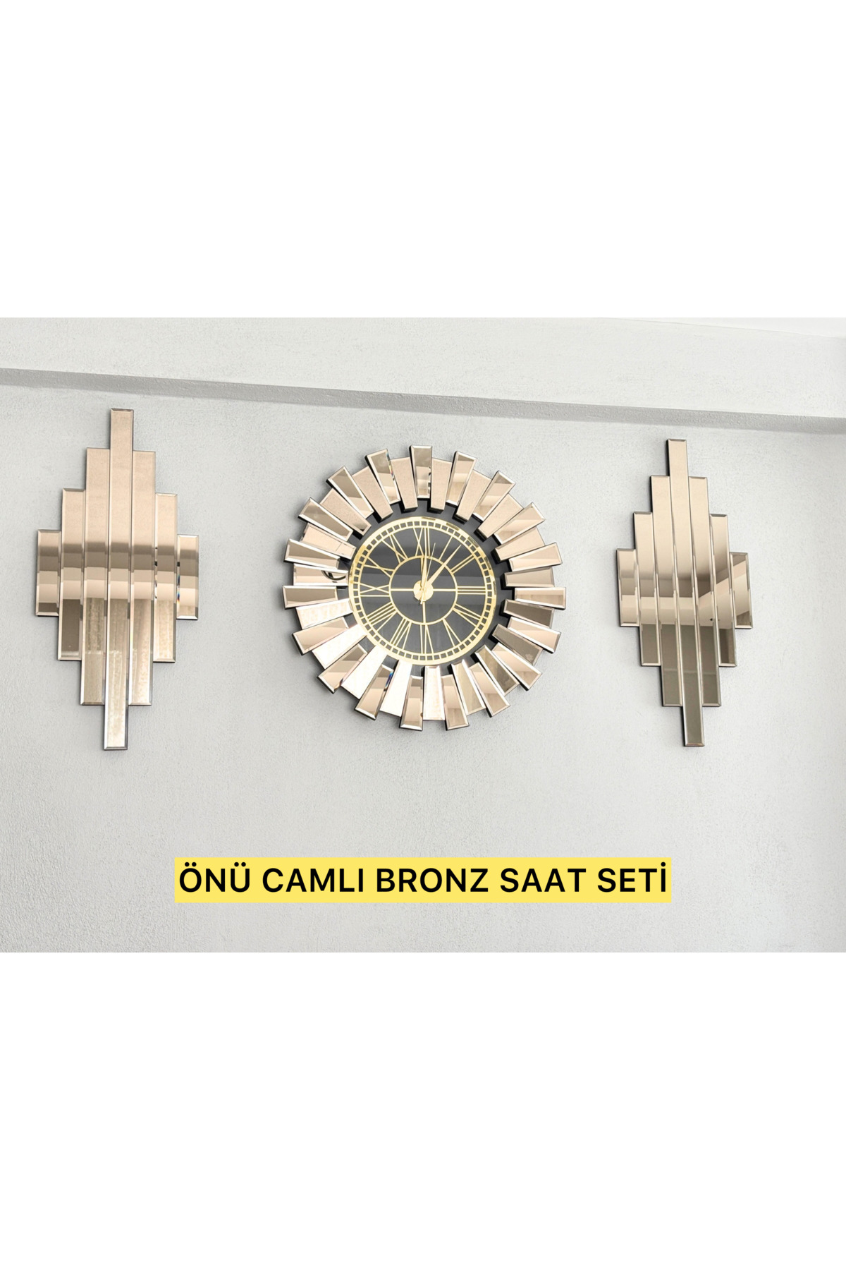 PAŞABAHÇE CAM ÖNÜ CAMLI SAAT SETİ - Fiyatı, Yorumları