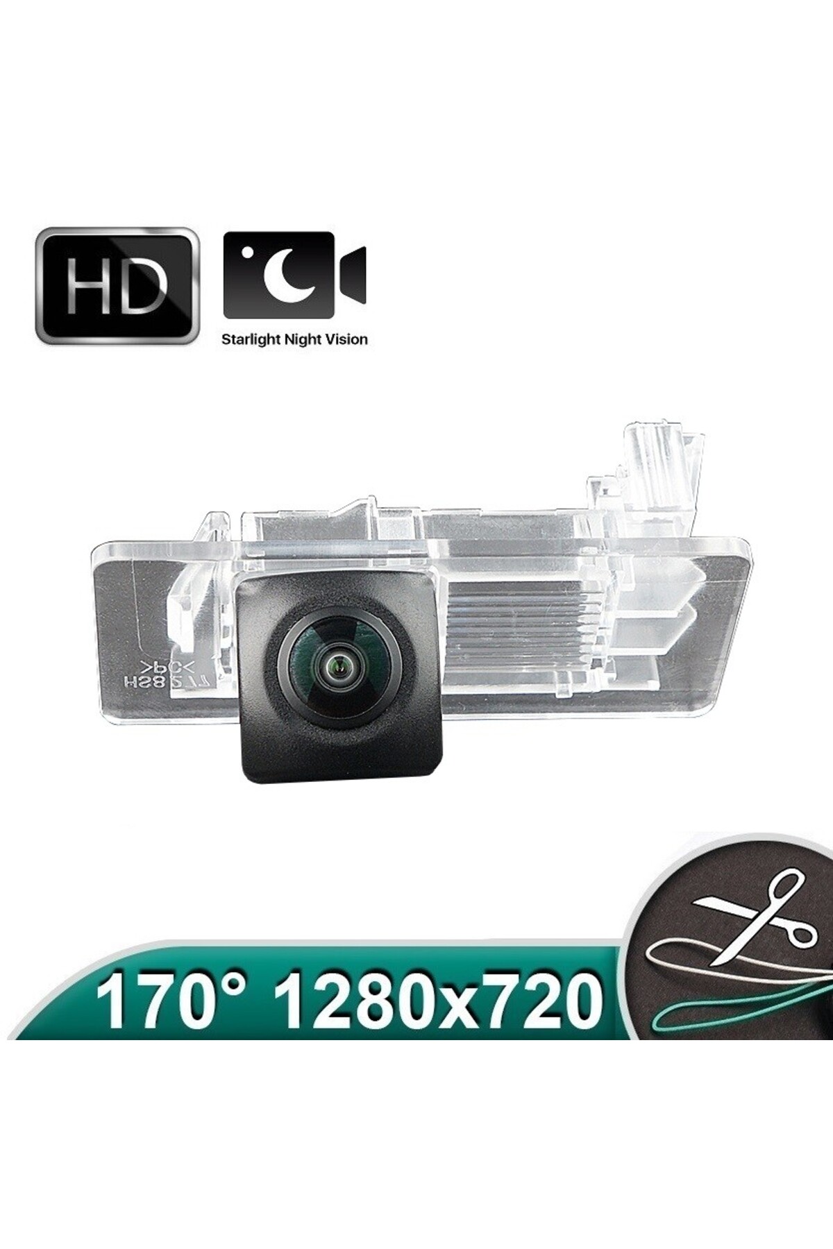 OEM HD reversing camera, 170 degree angle with StarLight Night Vision ...