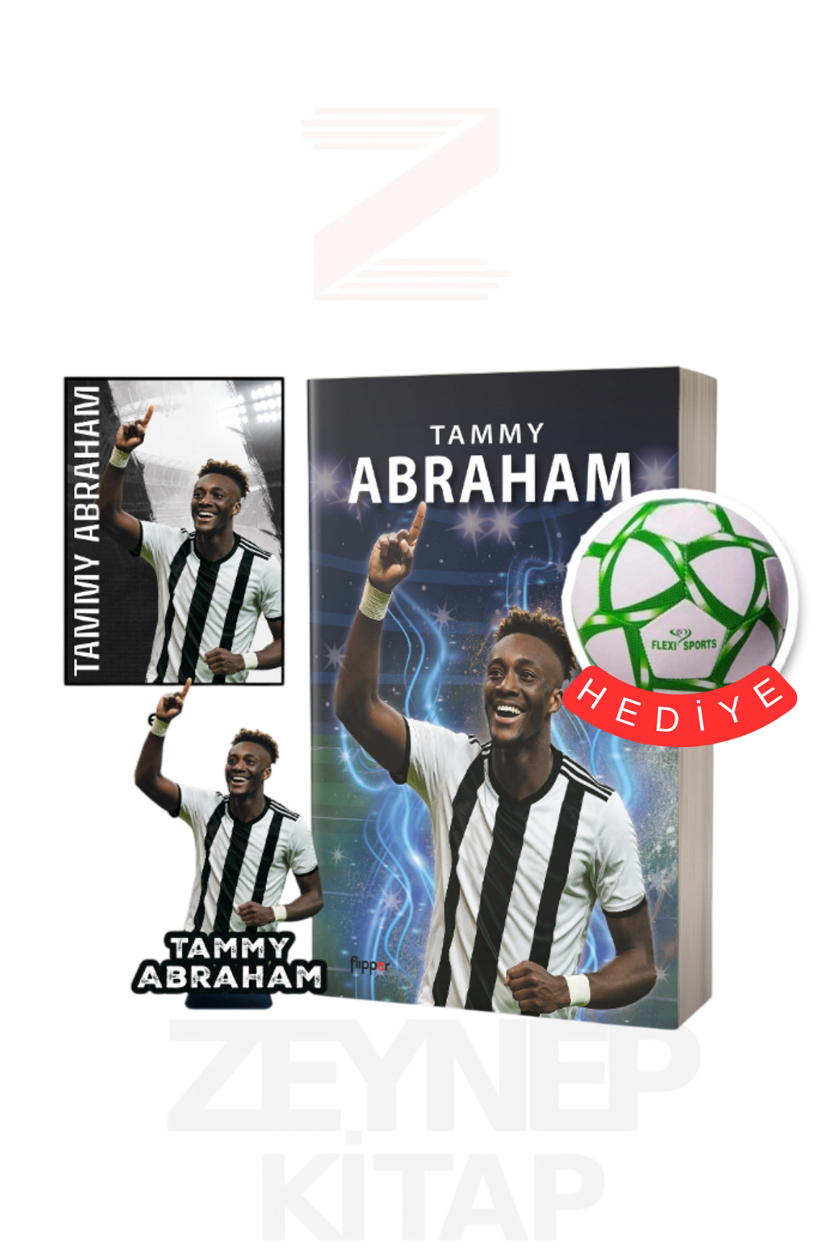 Flipper Yayıncılık Tamy Abraham (Futbol Topu Ahşap Biblo ve Poster ...