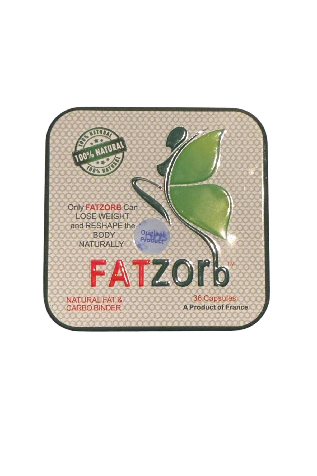 fatzorb Fat and carbohydrate burning supplement (6 capsules, one strip ...