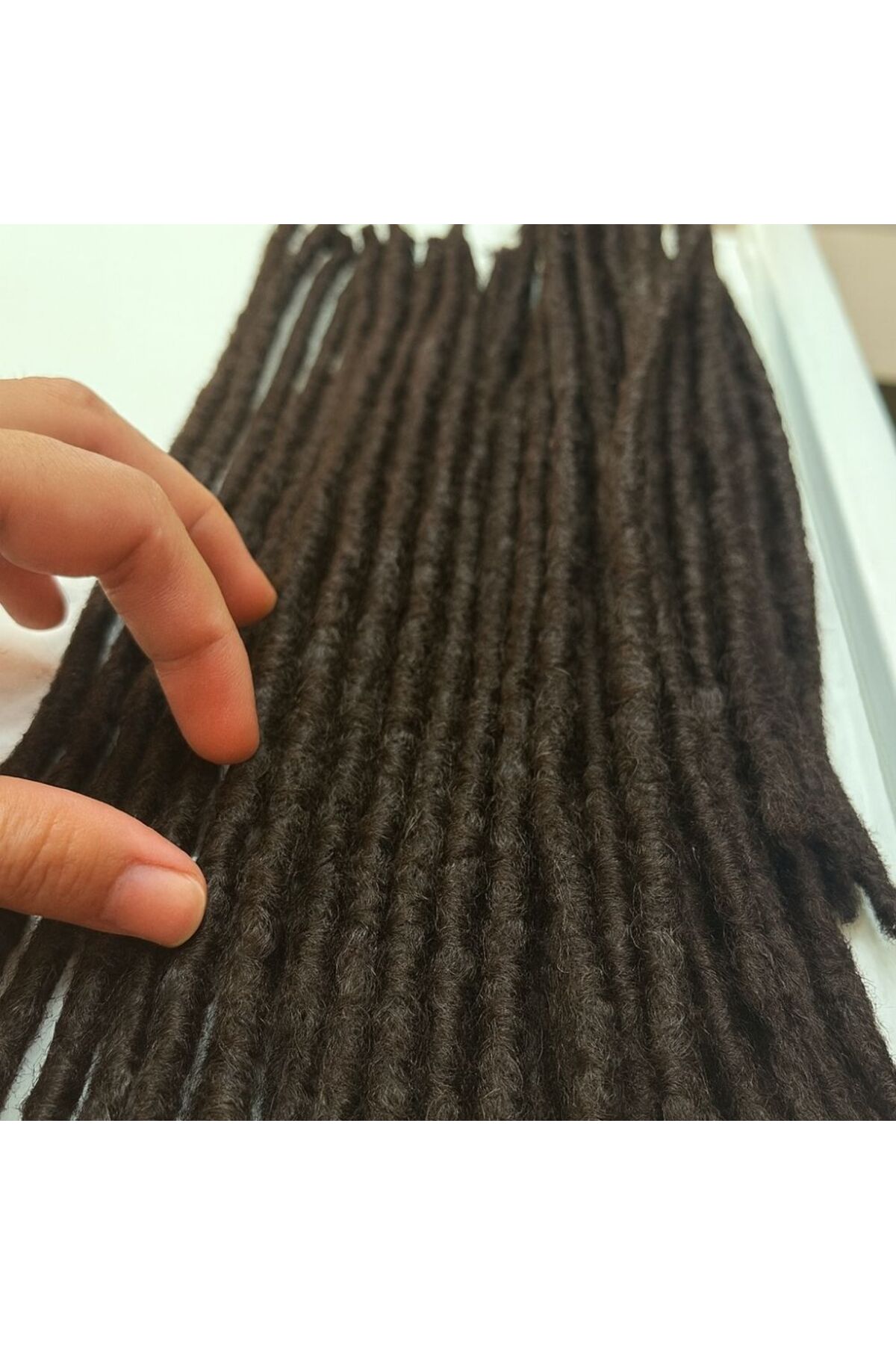 YASEMİN KAPLAN Tekli Rasta Saç-Tekli Dreadlock Saç-Doğal Ton Rasta Saç ...