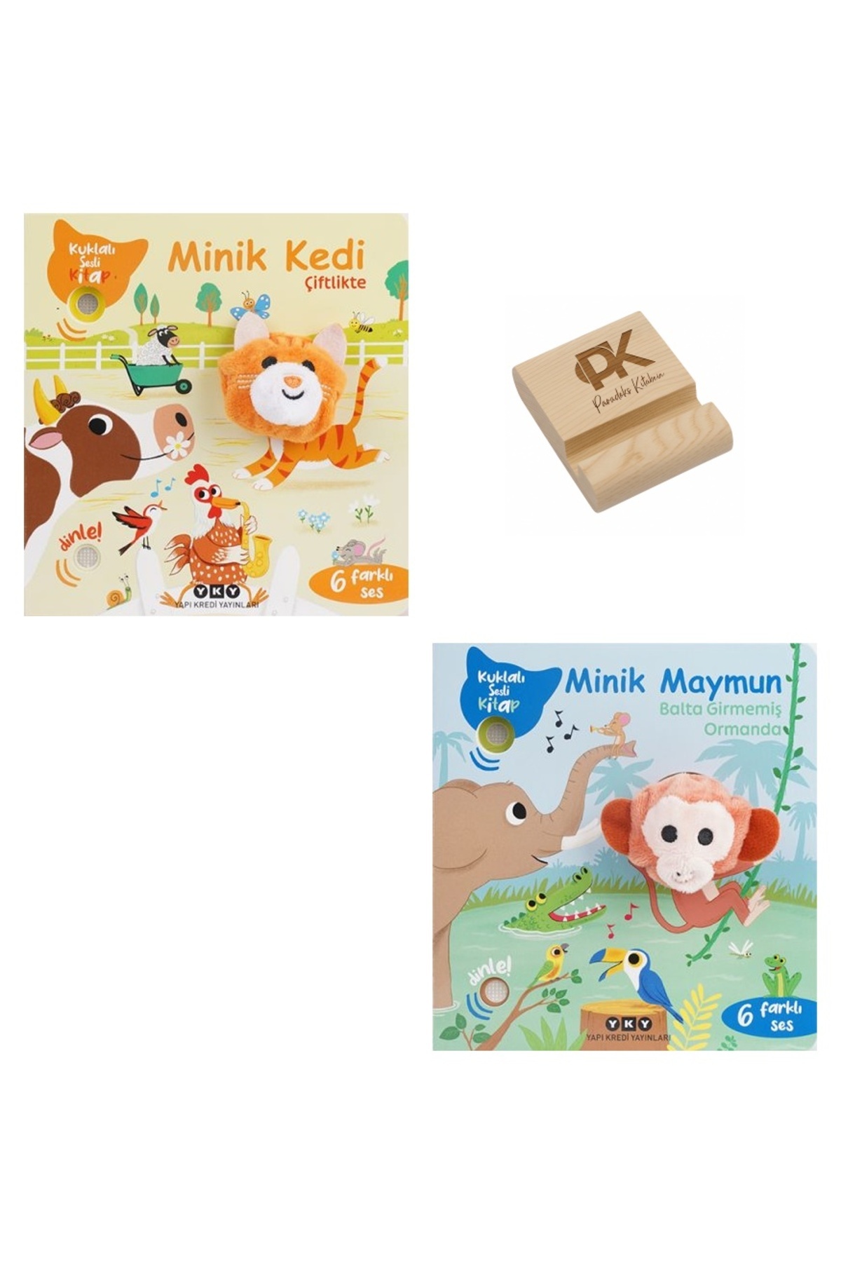 Yapı Kredi Yayınları Yapı Kredi Kuklalı ve Resimli Kitap Minik Kedi ve ...