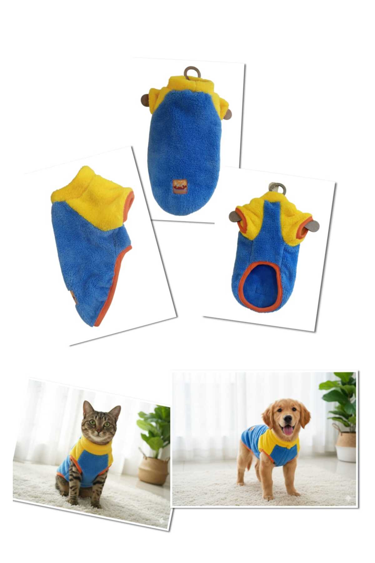 PuluPulu Kedi ve Köpek kollu yumaşak peluş kıyafeti - Fiyatı, Yorumları