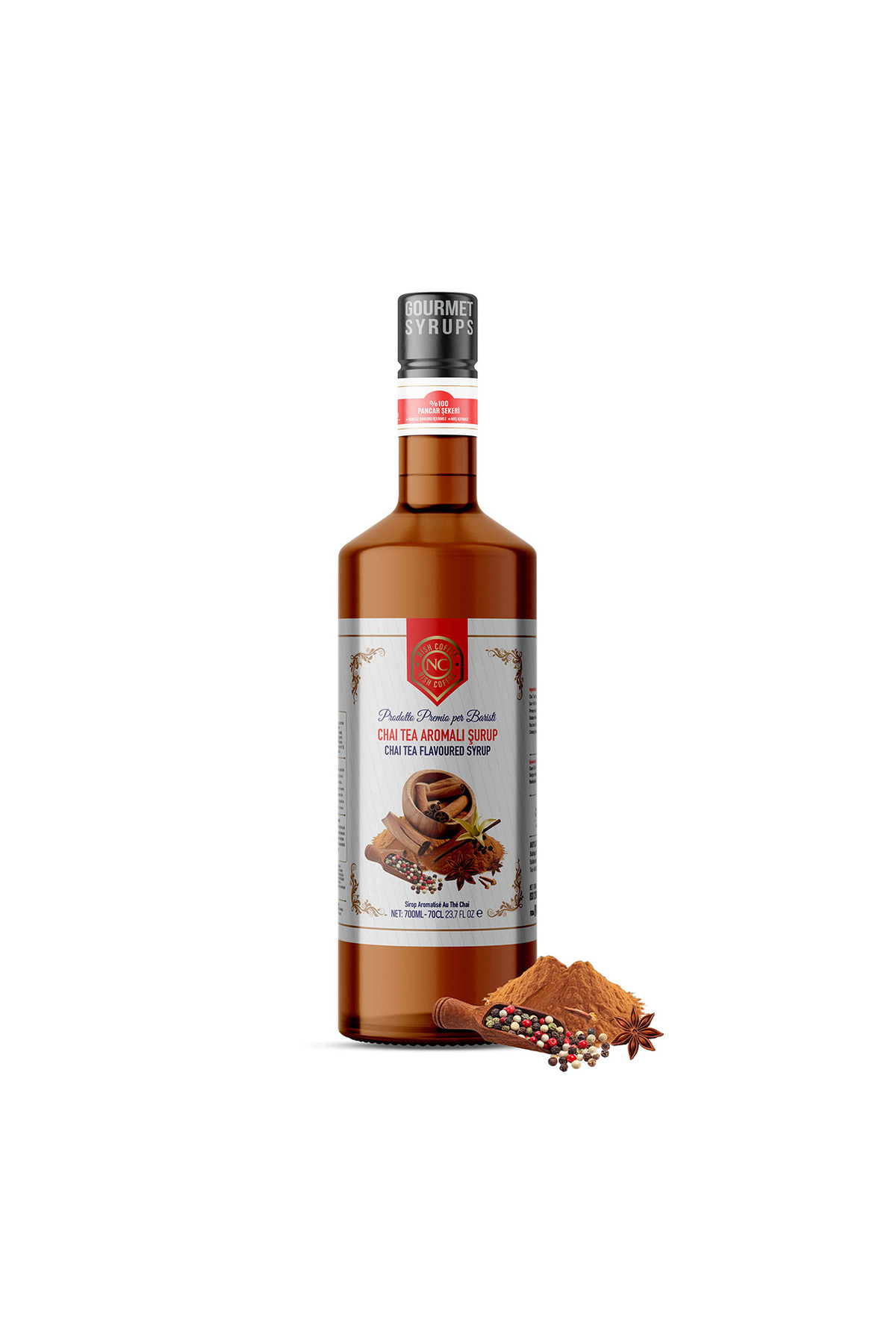 Nish Coffee Nish Chai Tea Aromalı Şurup 700 ML- P - Fiyatı, Yorumları