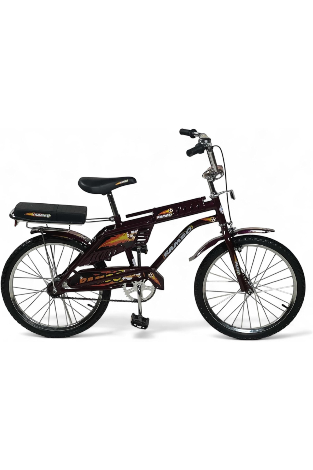 ALRWAD Rambo 20-inch bike, two-seat children's bike with passenger seat ...