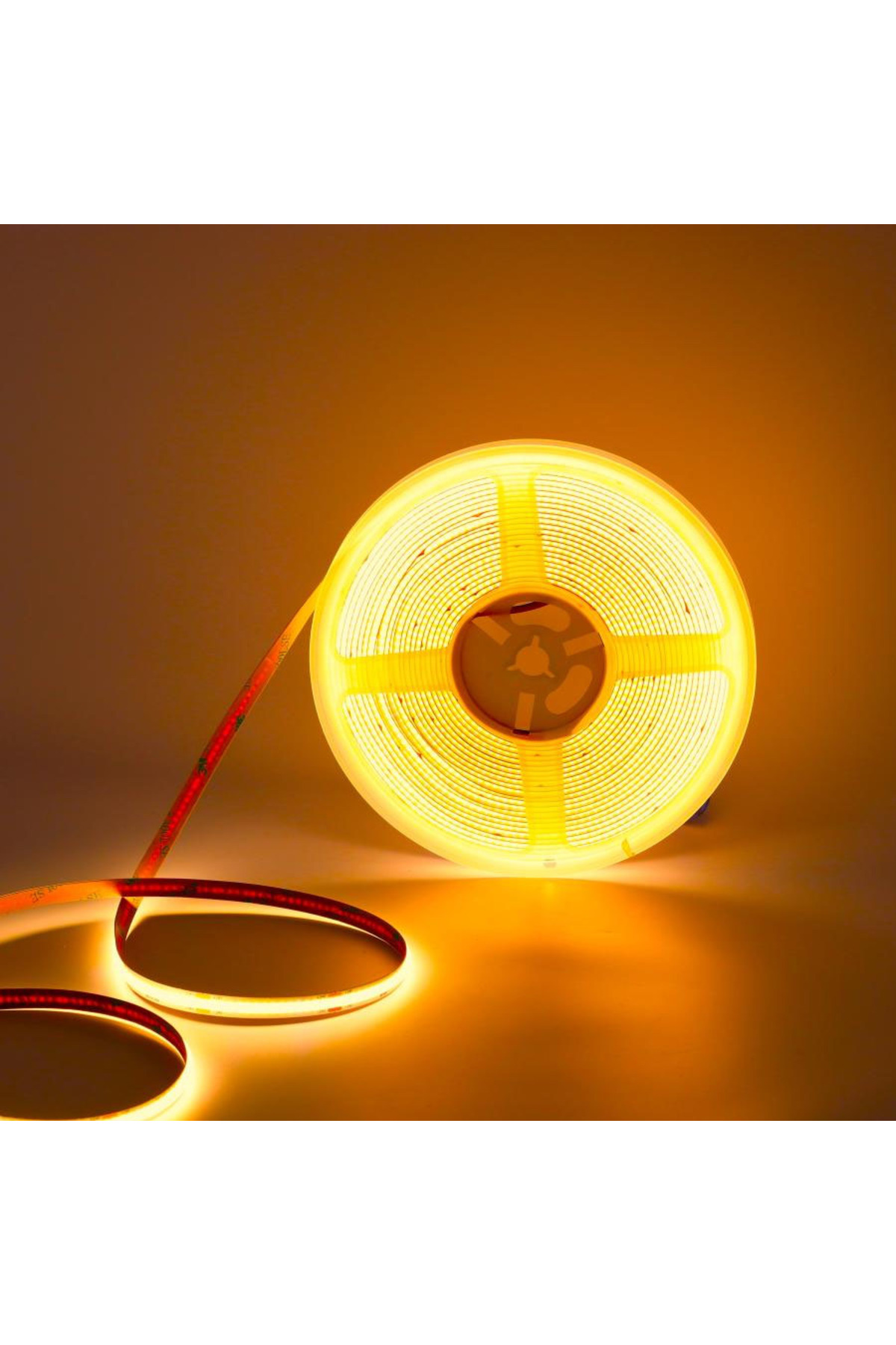 Brillo 10m COB 4000K adhesive light strip adds a stunning look to rooms ...