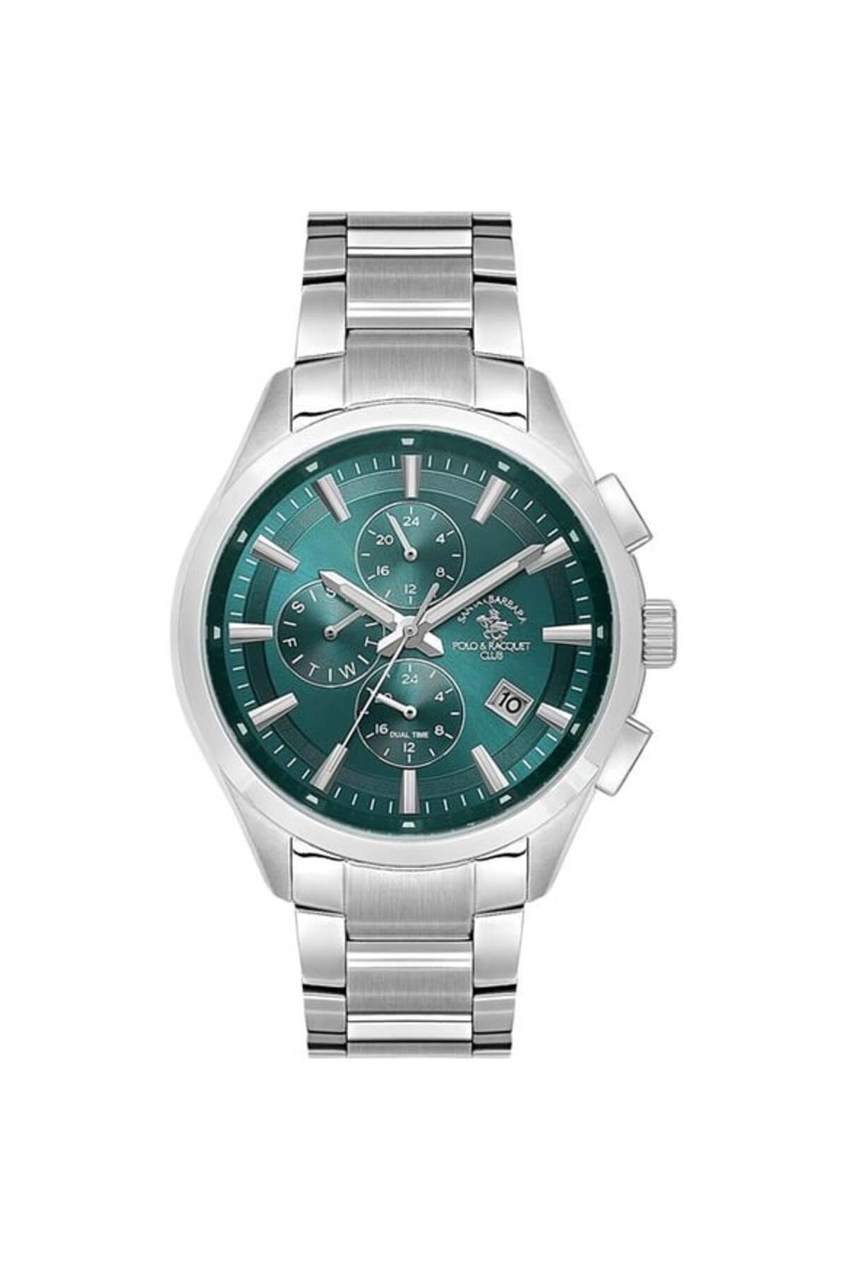 Casio ساعة يد رجالية من سانتا باربرا بولو آند راكيت كلوب SB.1.10614-4 ...