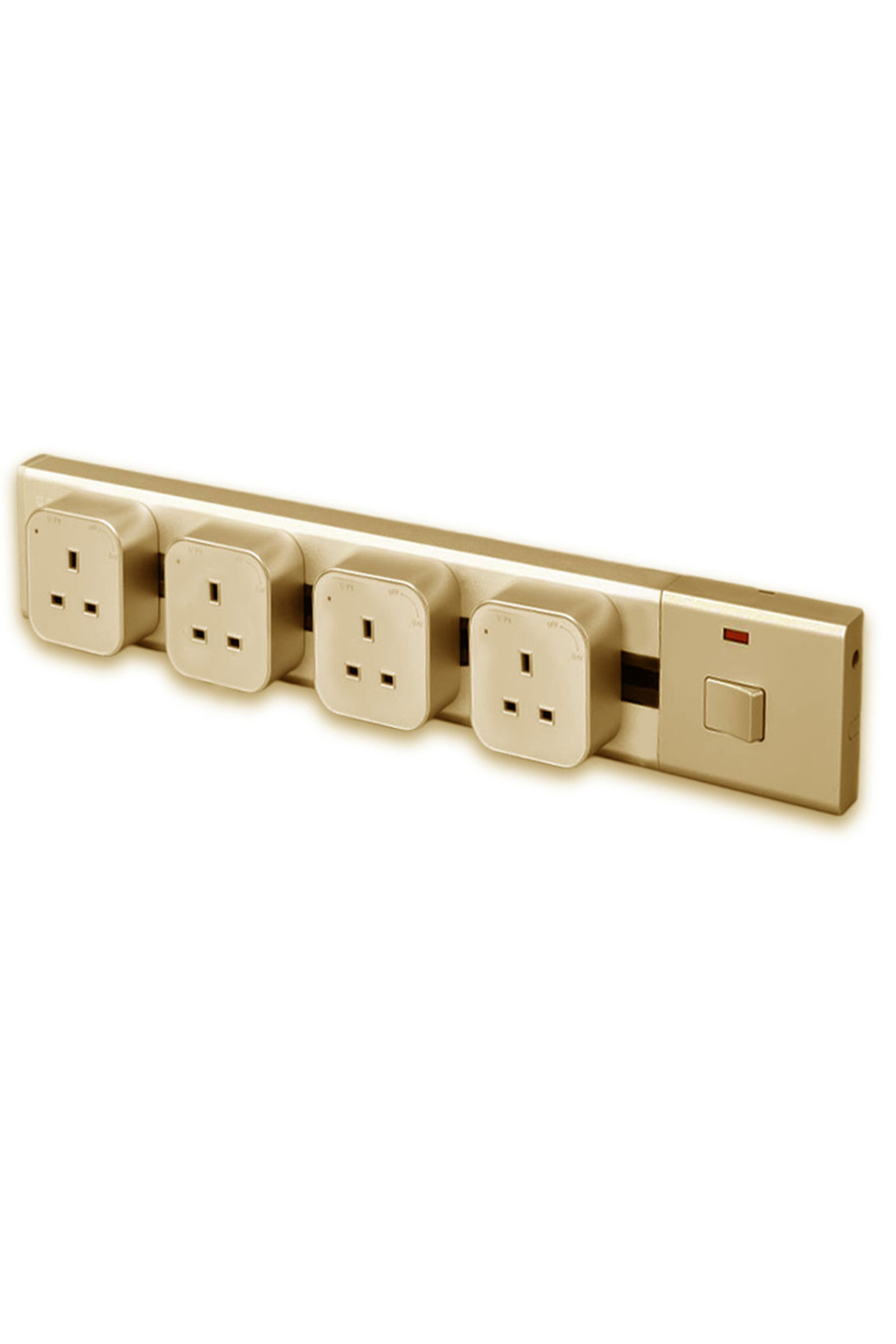 PARL 100cm electrical outlet strip with a unique and modern design; the ...