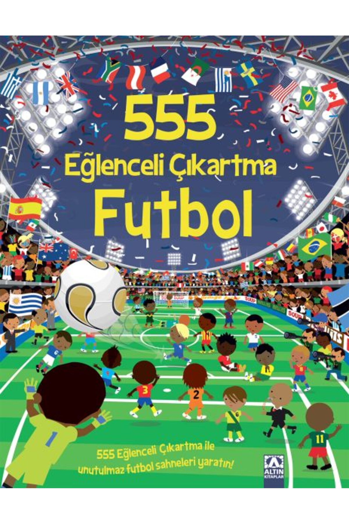Derin Yayınları 555 Eğlenceli Çıkartma Futbol - Fiyatı, Yorumları