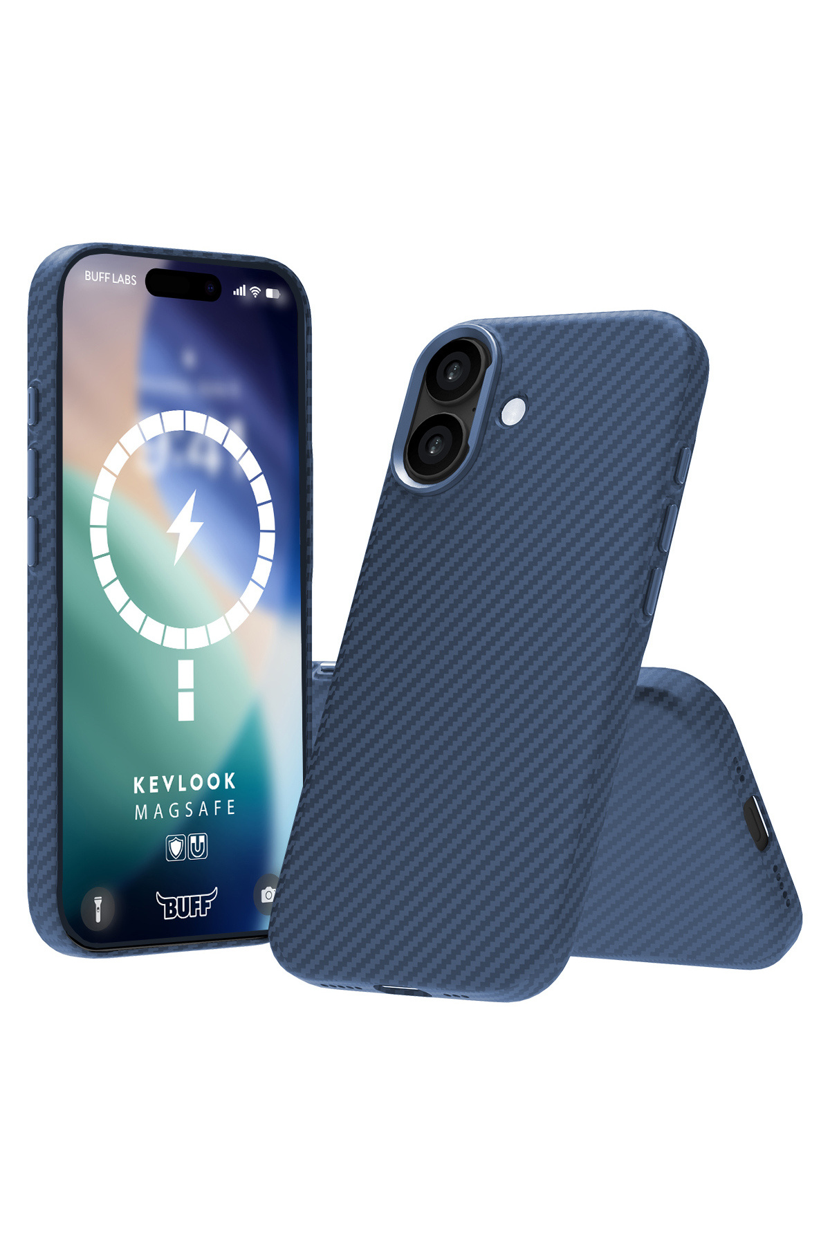 Buff Labs Buff iPhone 17 Magsafe Kevlook Kılıf Blue - Fiyatı, Yorumları
