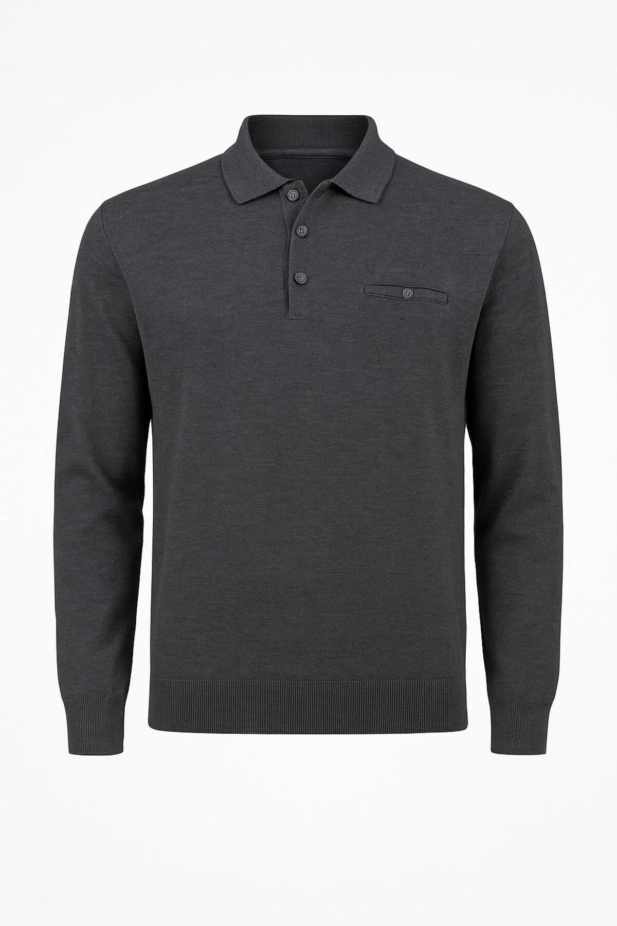 SİMENTİ Regular Fit Polo Yaka Selanik Kazak - 7414 - Fiyatı, Yorumları