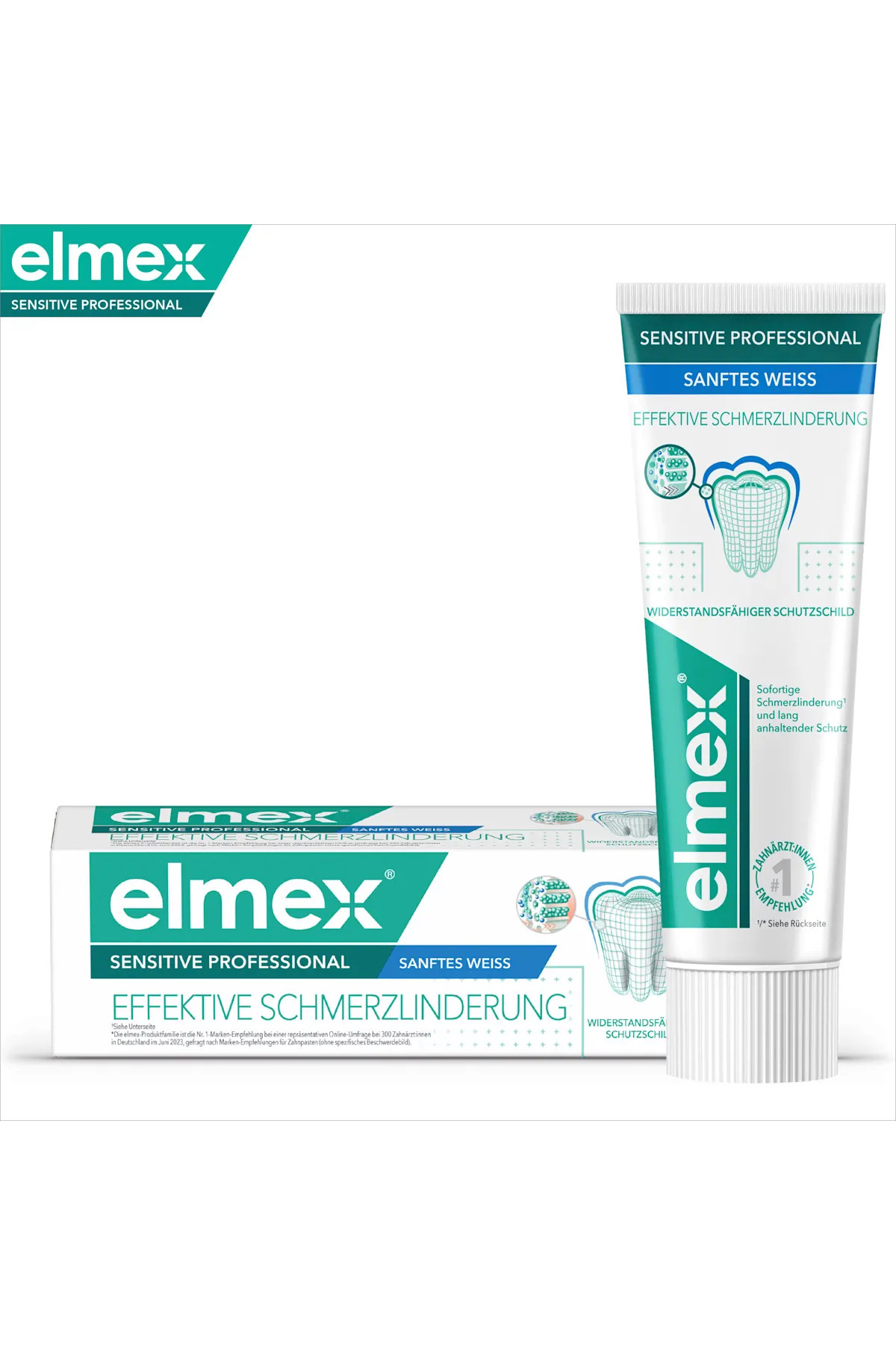 Elmex Sensitive Professional Sanftes Weiss 75 ml – Hassas Dişler ...