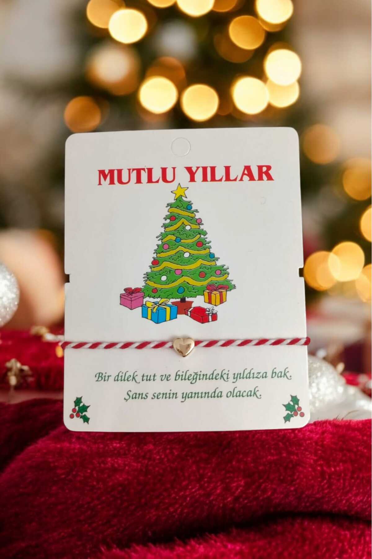 henahera accessory 2026 Yılbaşı Bilekliği Yenil Yıl Hediyesi Kalp figür ...