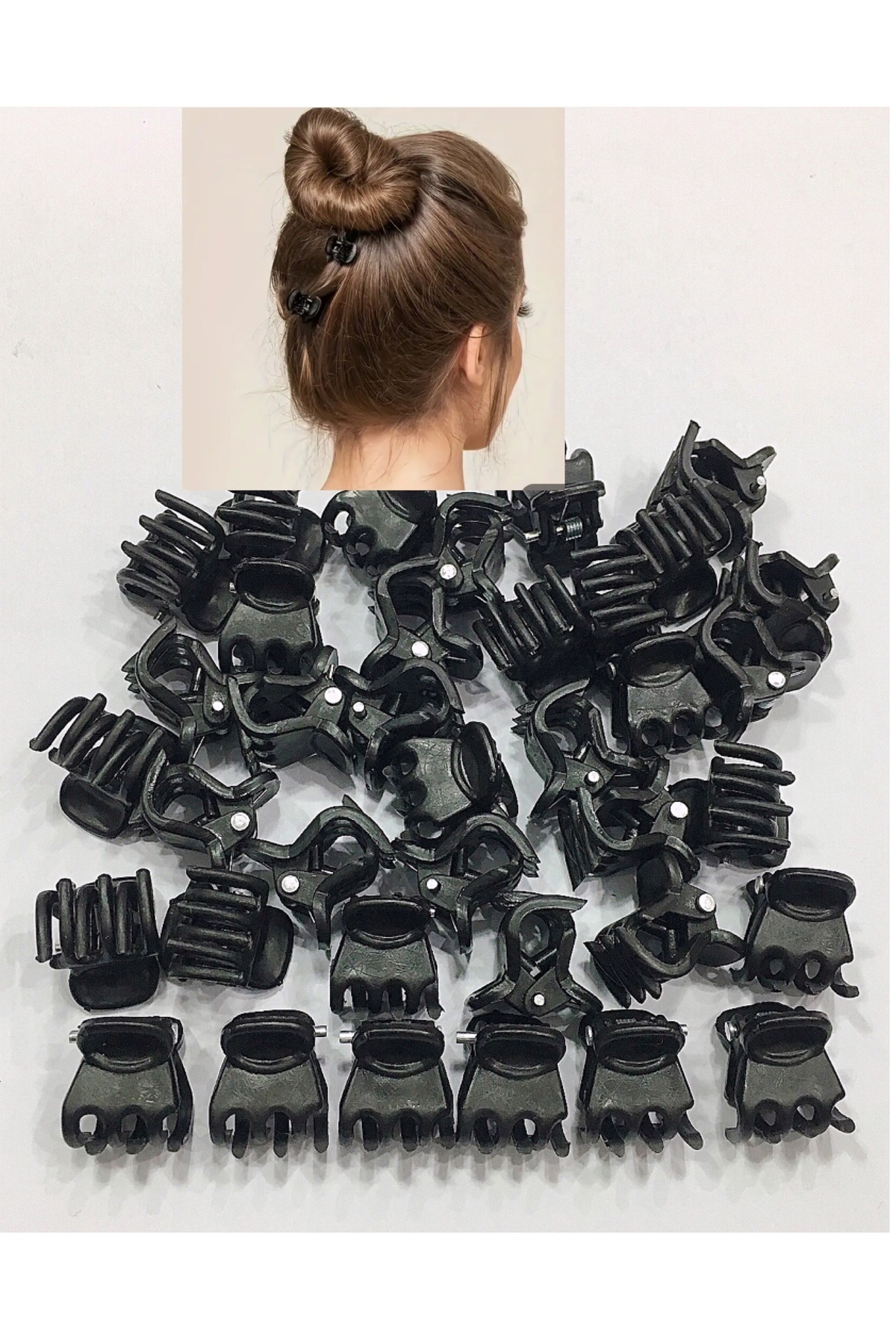 NEW HİLL 20 adet Minik Kelebek Toka Mini Kıskaçlı Toka Mandal Toka ...