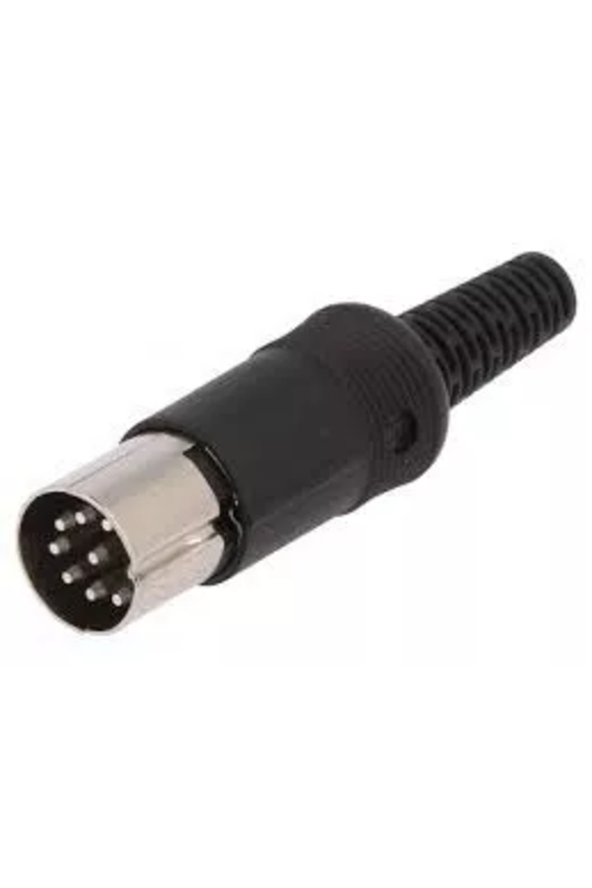 HIRSCHMANN DIN 8-pin male straight connector on cable with solder 930 ...