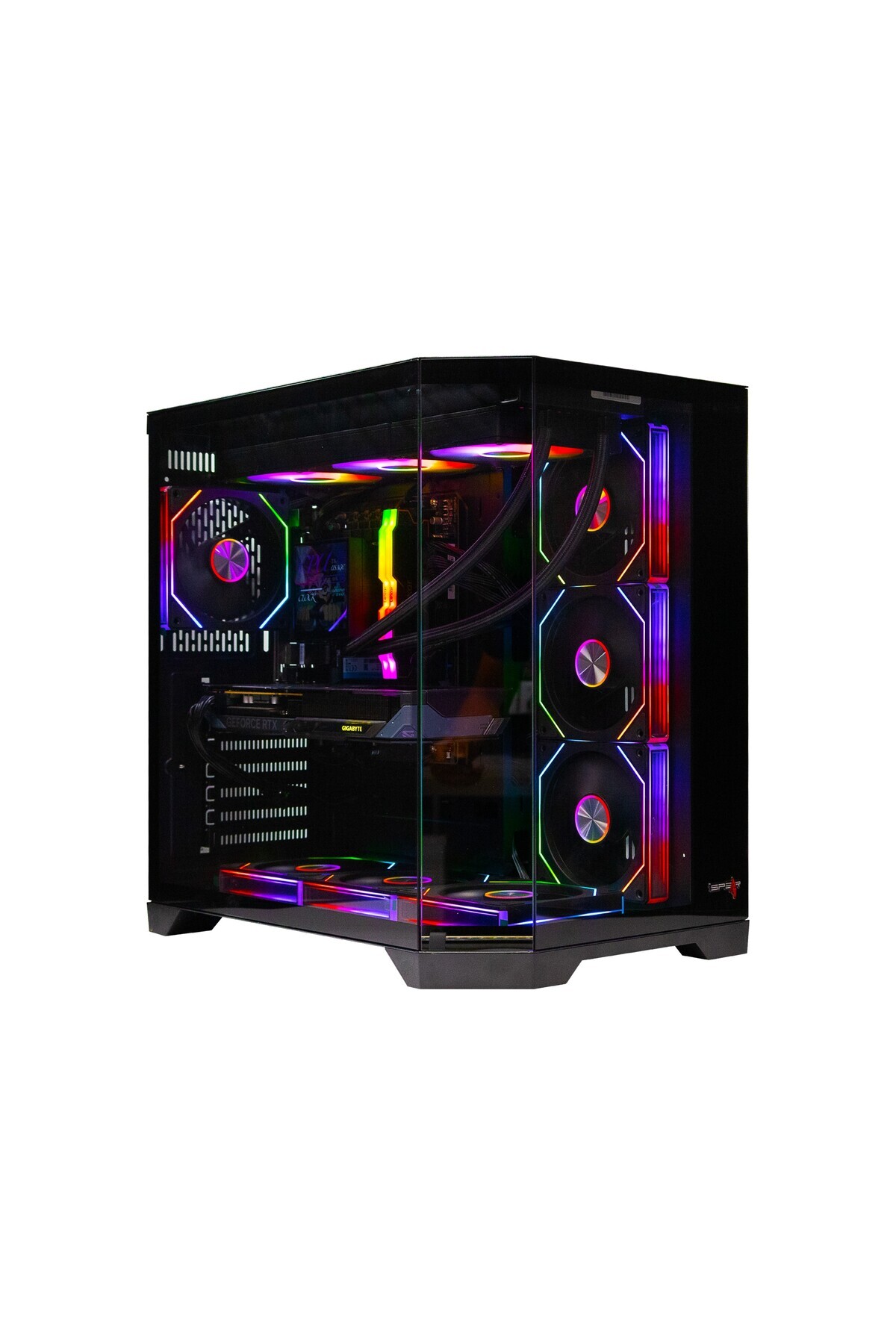 SPEARPC كمبيوتر ألعاب i5-14400F، RTX 5060 8GB، 32GB DDR5، 1TB NVMe ...
