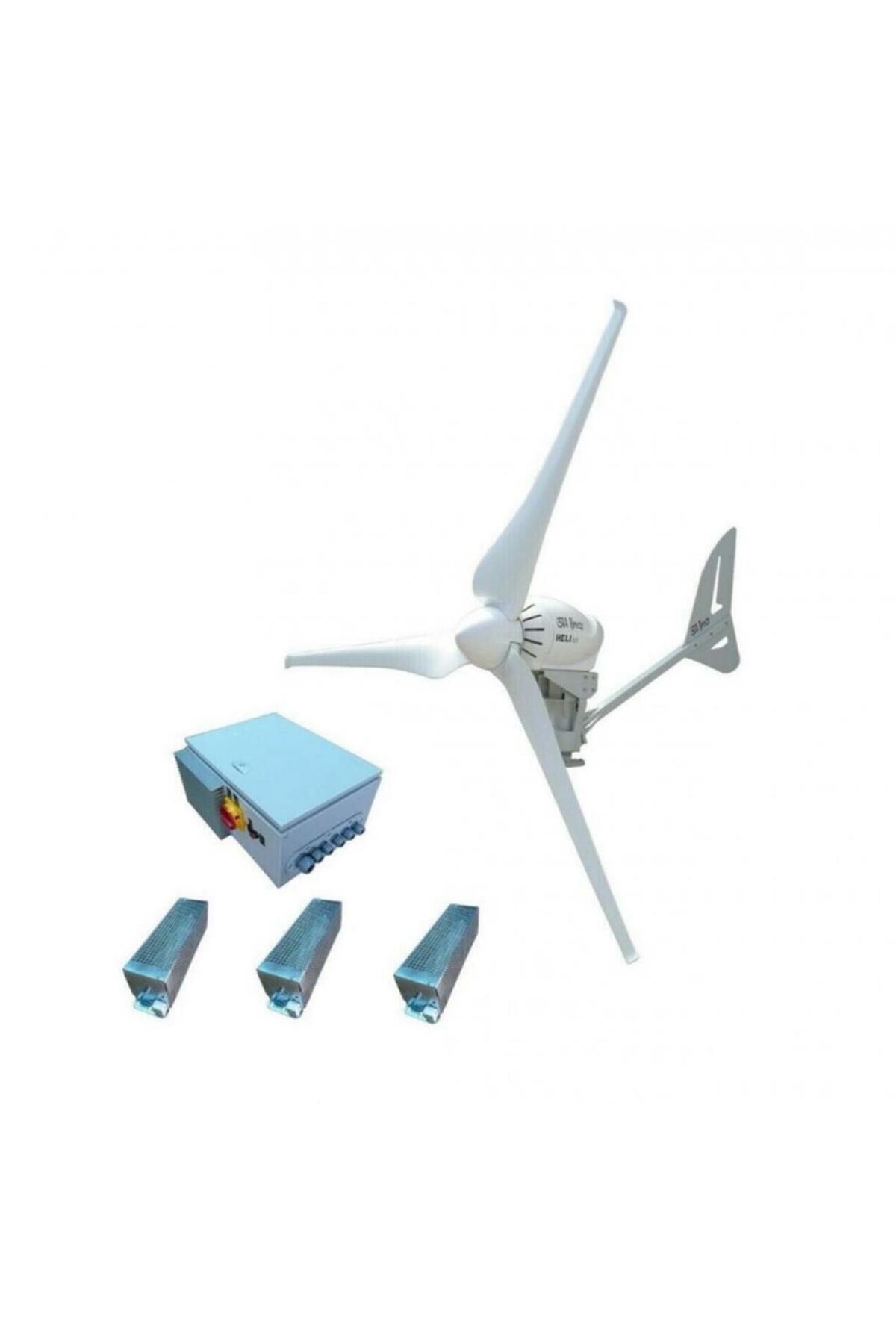 istabreeze İsta Breeze Set Heli 4.0 kW 48 V Rüzgar Türbini + Wind Pro ...