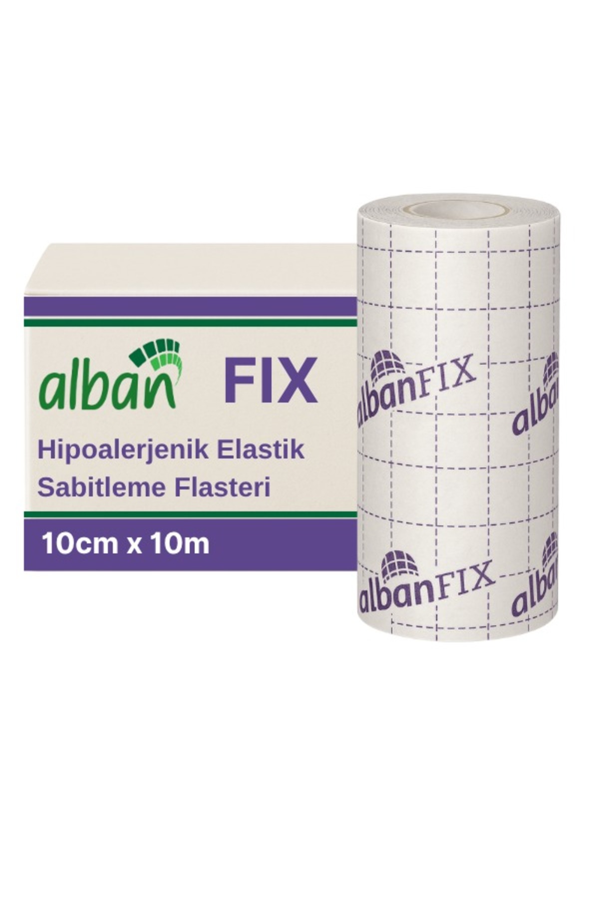 Alban FİX Elastik Sabitleme Bandı 10cm x 10m. Elastik Non-Woven Medikal ...