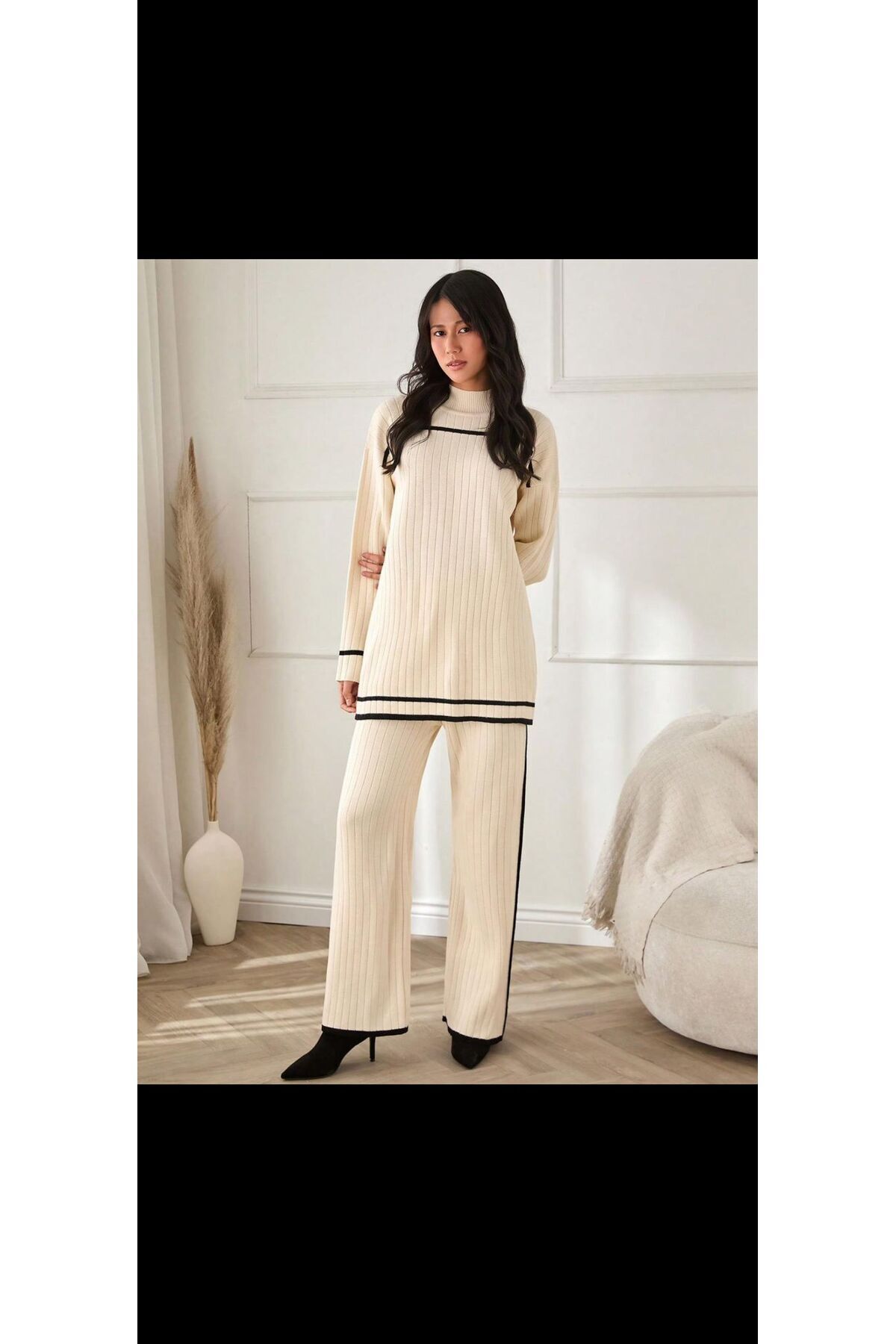 moda paketi TRİKO ŞERİT DETAYLI TAKIM - Fiyatı, Yorumları