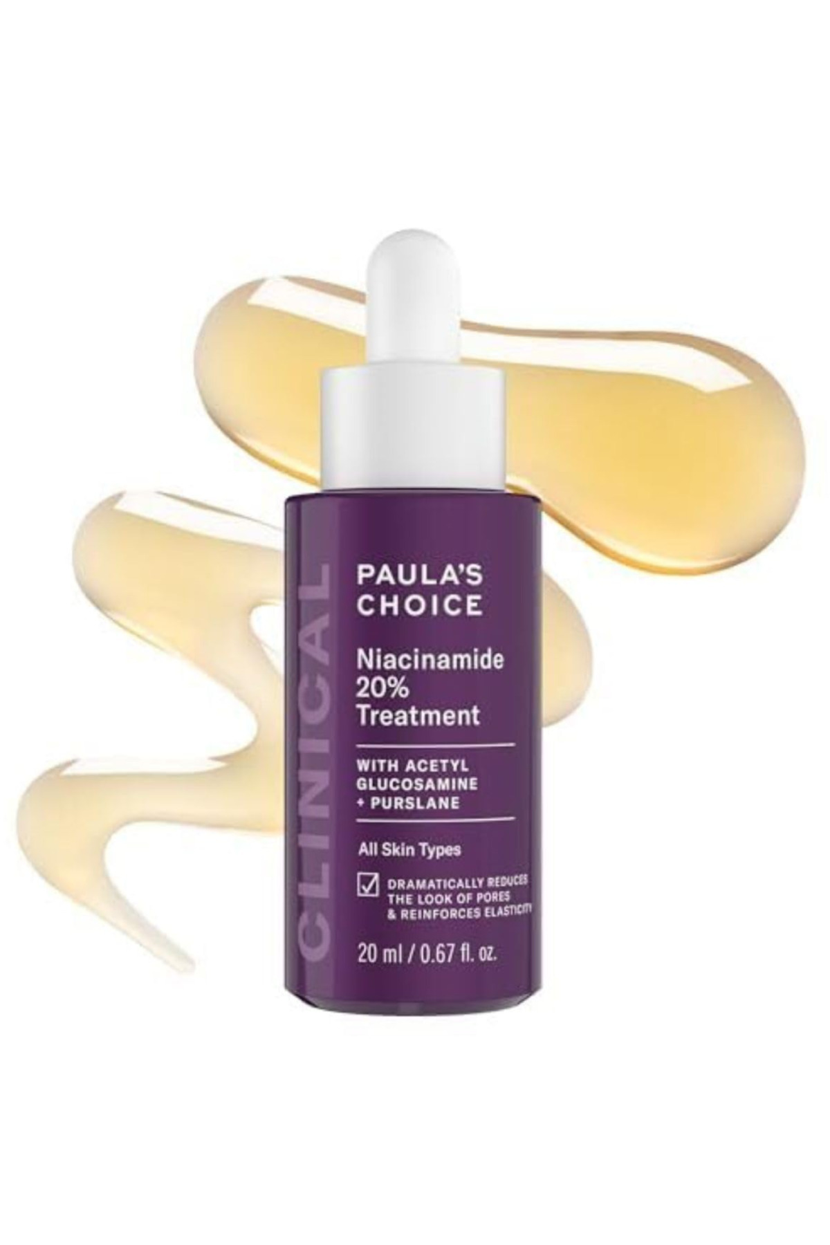 Paulas Choice CLINICAL 20% Niacinamide Vitamin B3 Concentrated Face ...