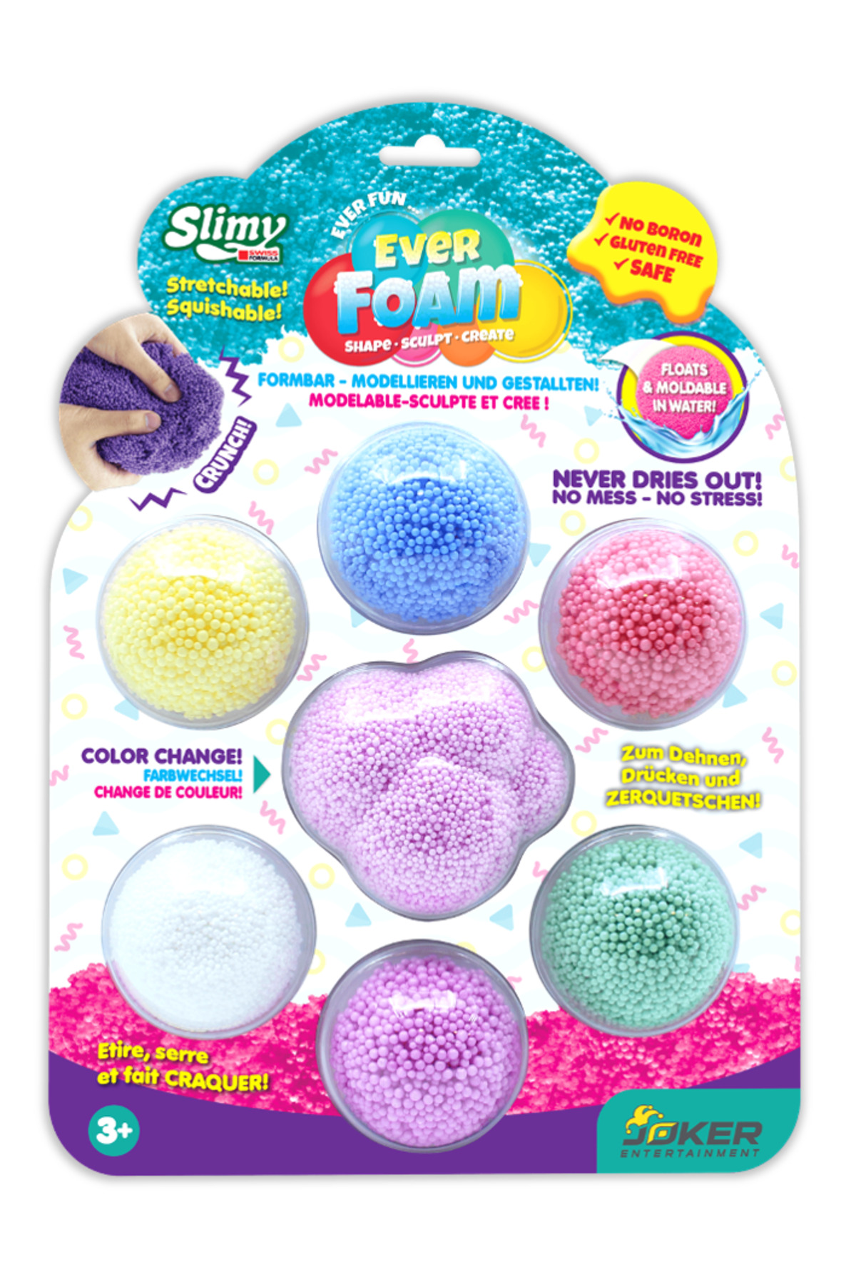 BebeMango Slimy Ever-Foam 1 Cloud + 6 dome 7 farklı özellikteki ...
