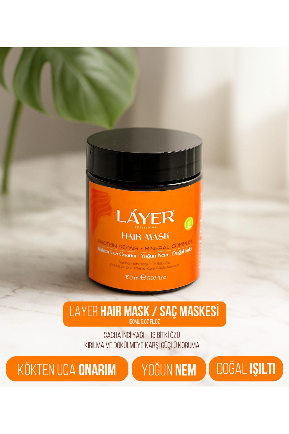 Layer hair mask - saç maskesi onarıcı ve besleyici - Fiyatı, Yorumları