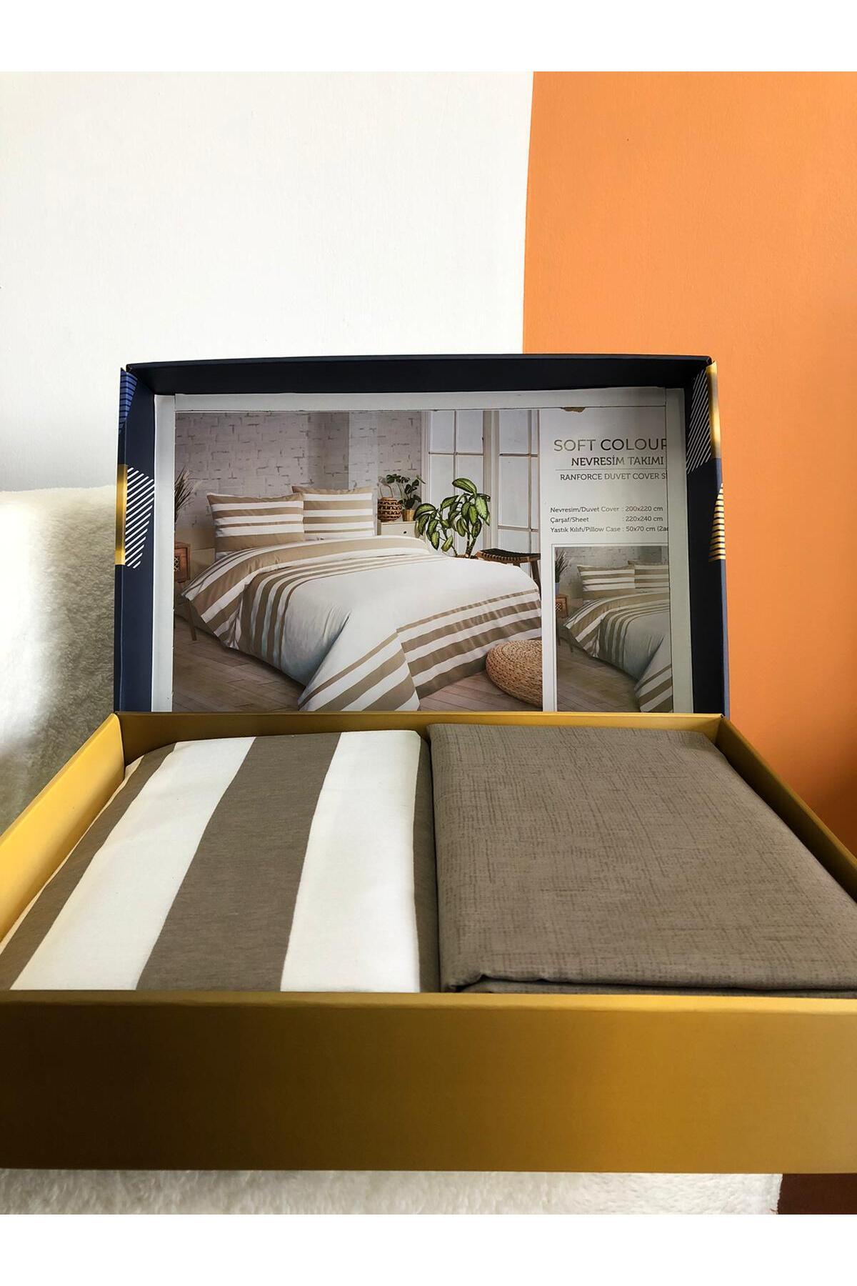 Bikaya Home New Box Çift Kişilik Nevresim Takımı | Çarşafı Lastiksiz ...