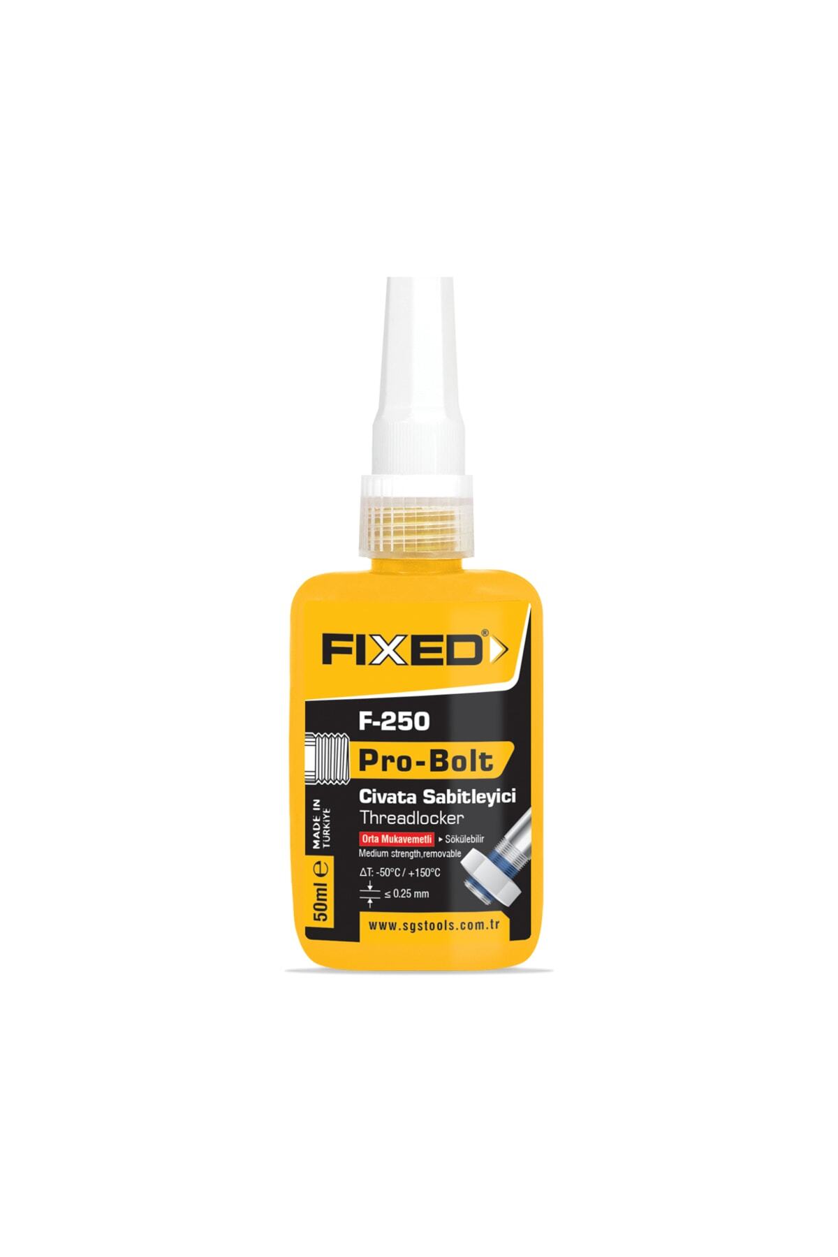 FIXED F-250 Pro-Bolt Orta Mukavemetli Civata Sabitleyici 50 ml - Fiyatı ...